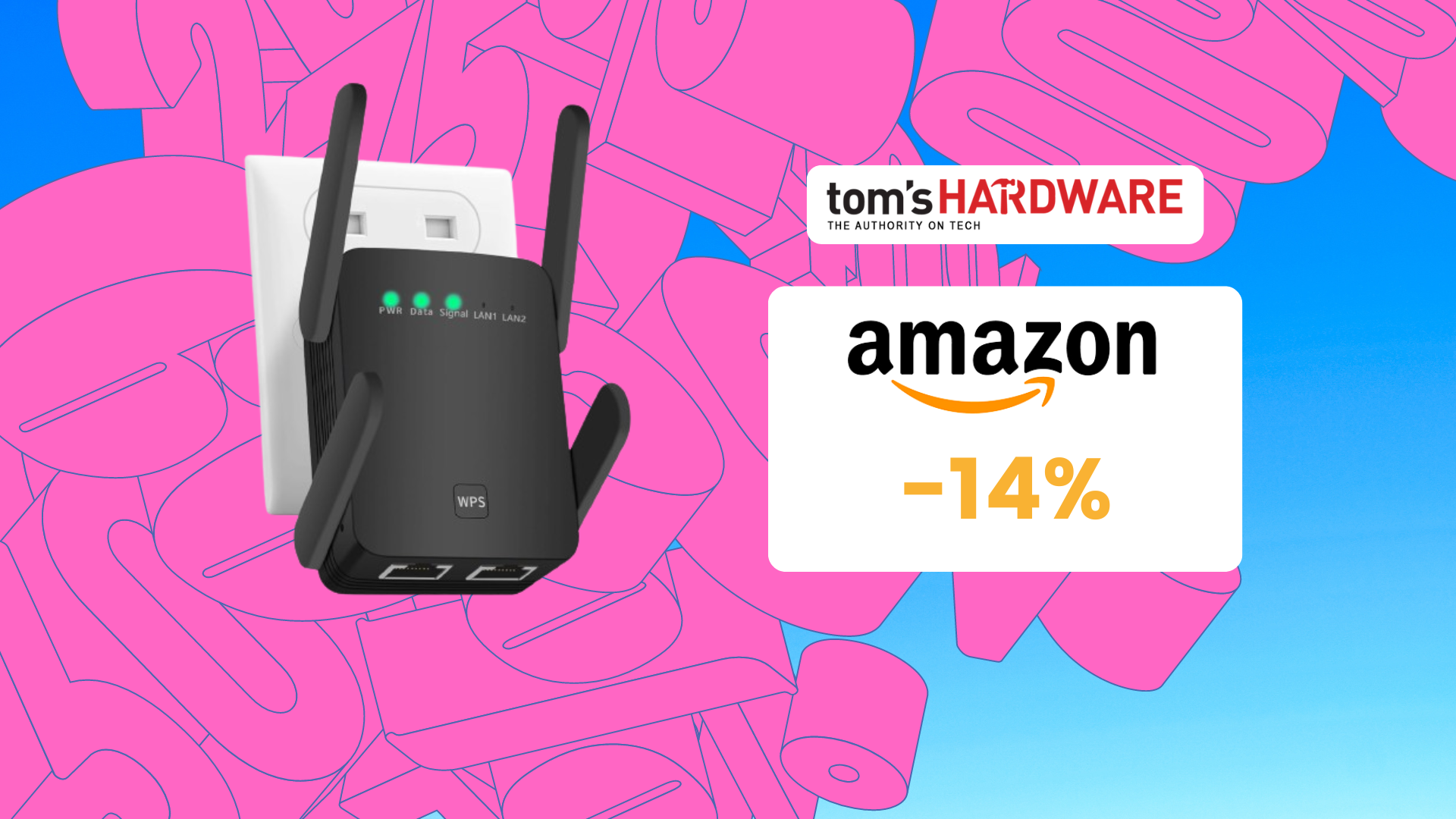 Potenzia la connessione di casa con questo ripetitore Wi-Fi! Costa SOLO ...