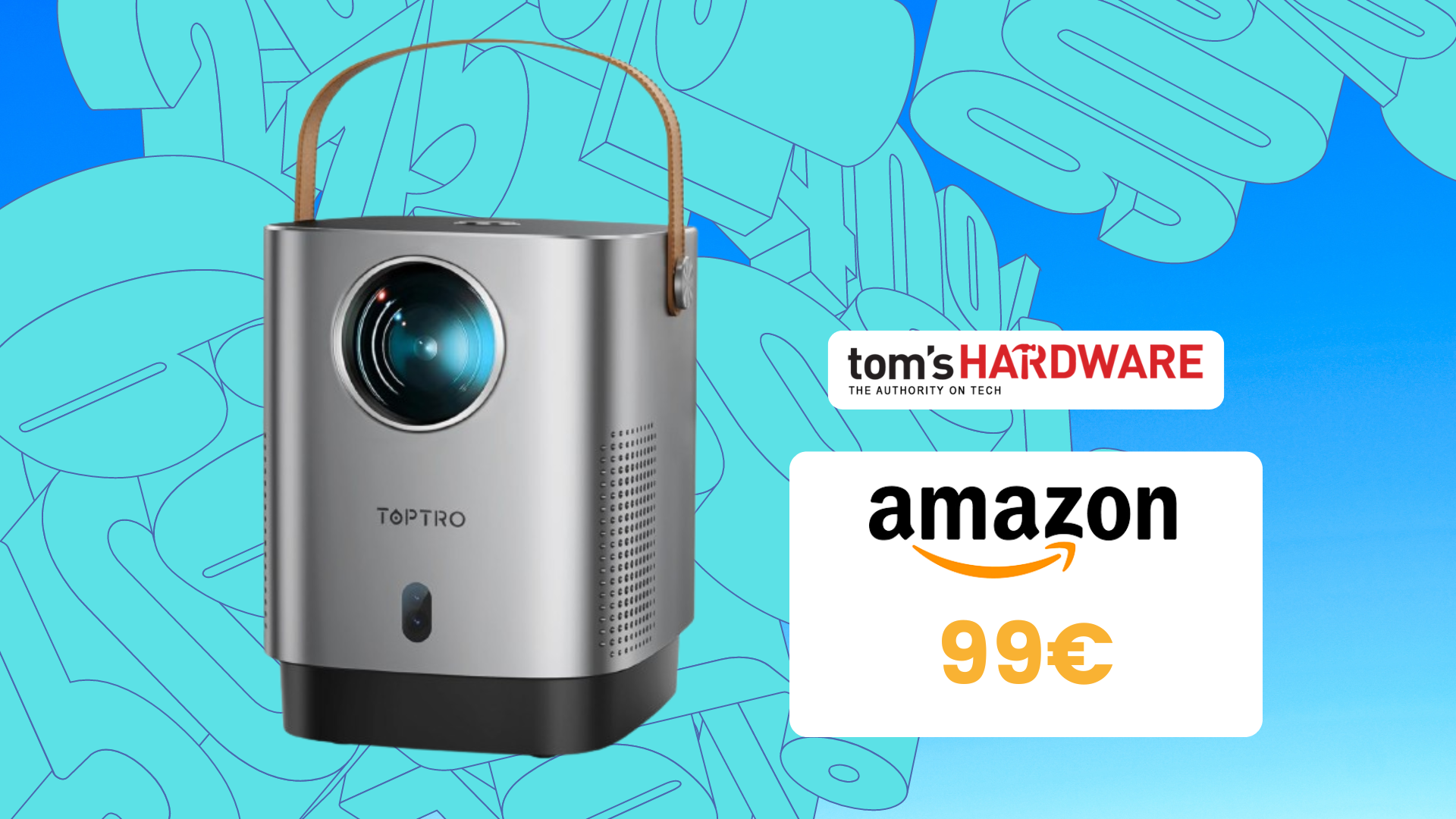 SOLO 99€ per questo mini proiettore portatile: porta il cinema a casa ...