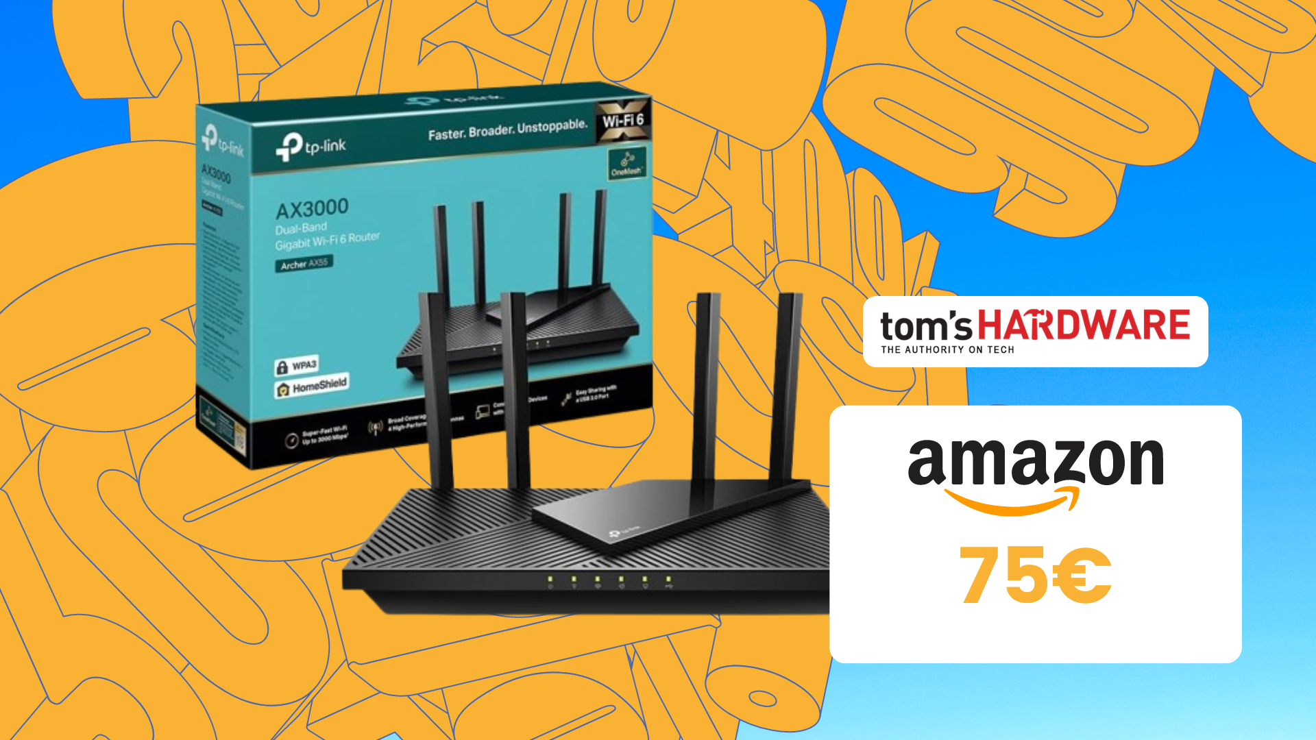 Questo router TP-Link con WiFi 6 torna al minimo storico! (75€) - Tom's ...