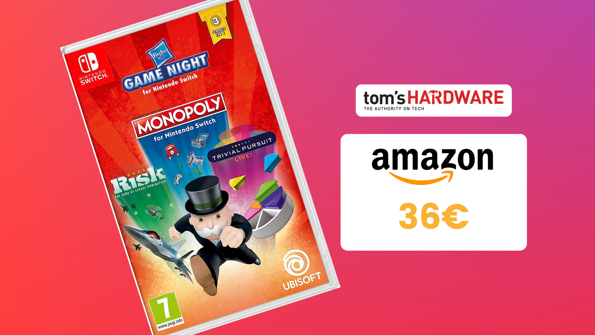 Tre giochi in uno a SOLO 36€! Hasbro Game Night per Nintendo Switch ...