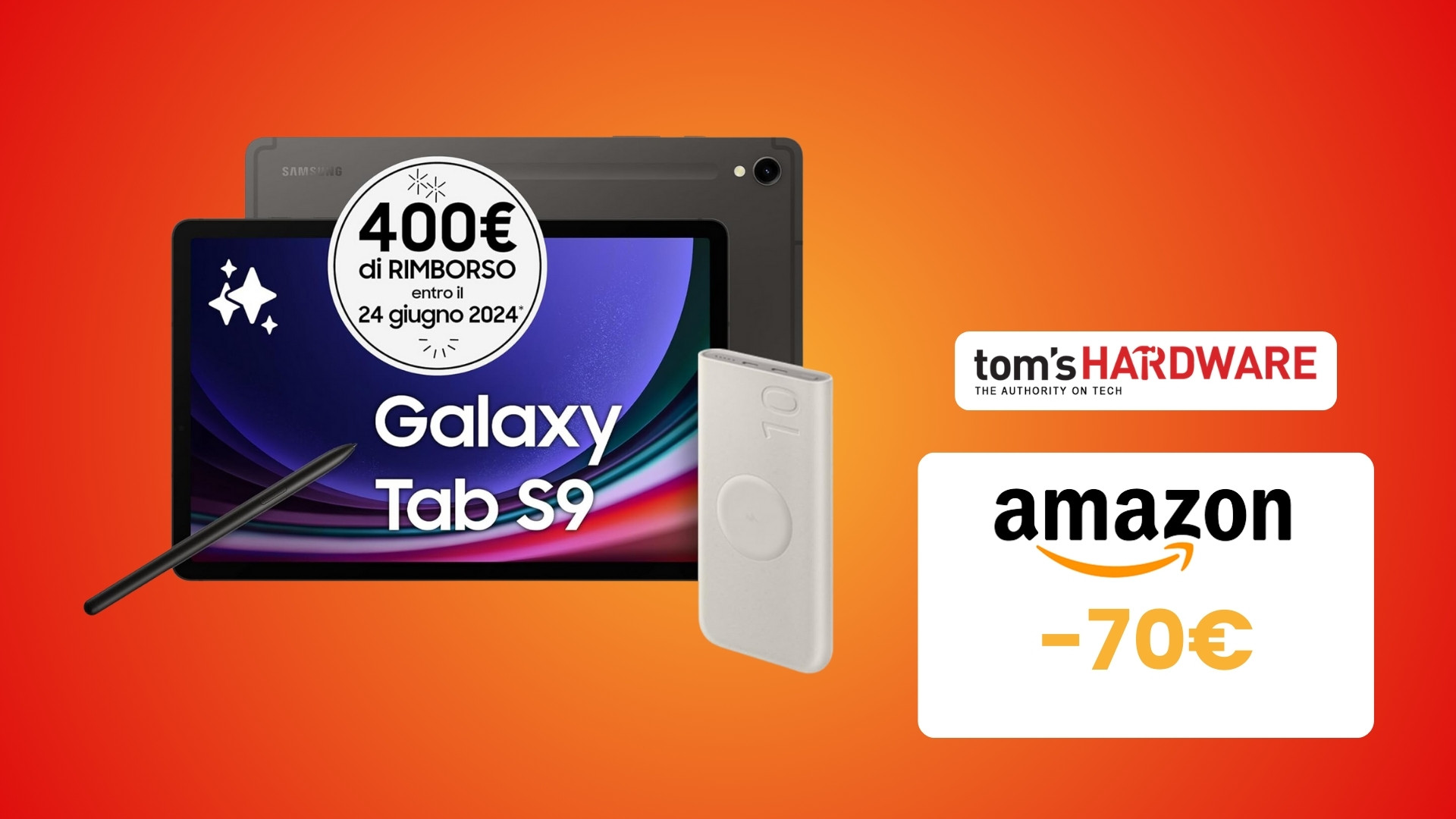 Samsung Galaxy Galaxy Tab S9 in OFFERTA su Amazon: ottenete anche 400 ...