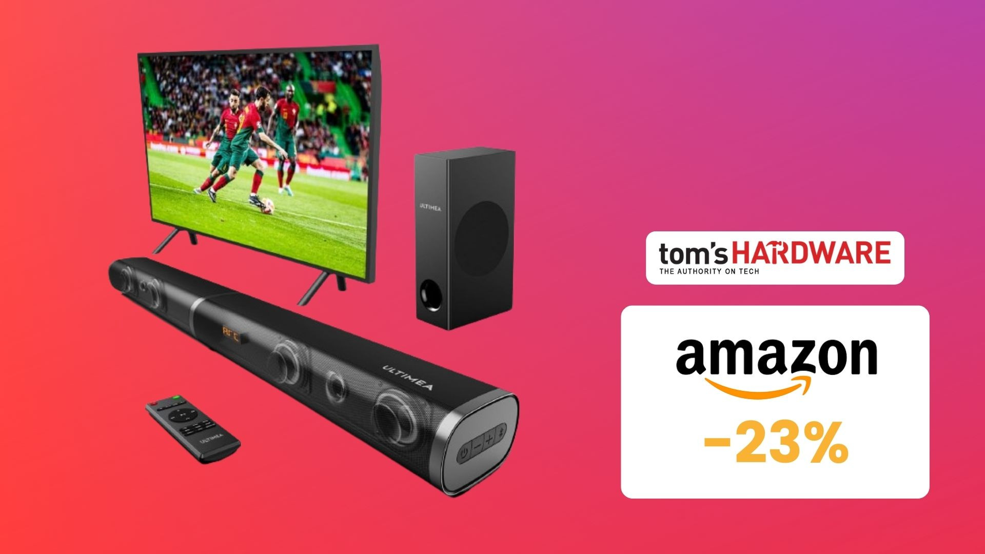 Ecco la soundbar che ti stupirà per meno di 100€ (-23%) - Tom's Hardware