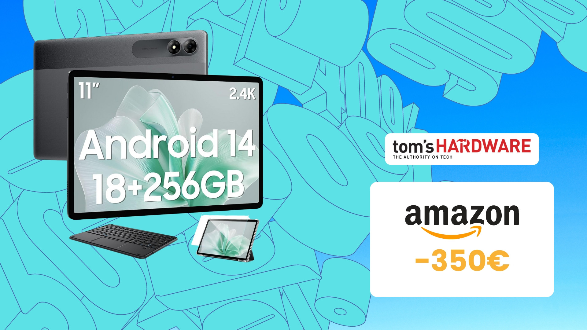 Questo tablet con Android 14 è in DOPPIO SCONTO con coupon! (-350 ...