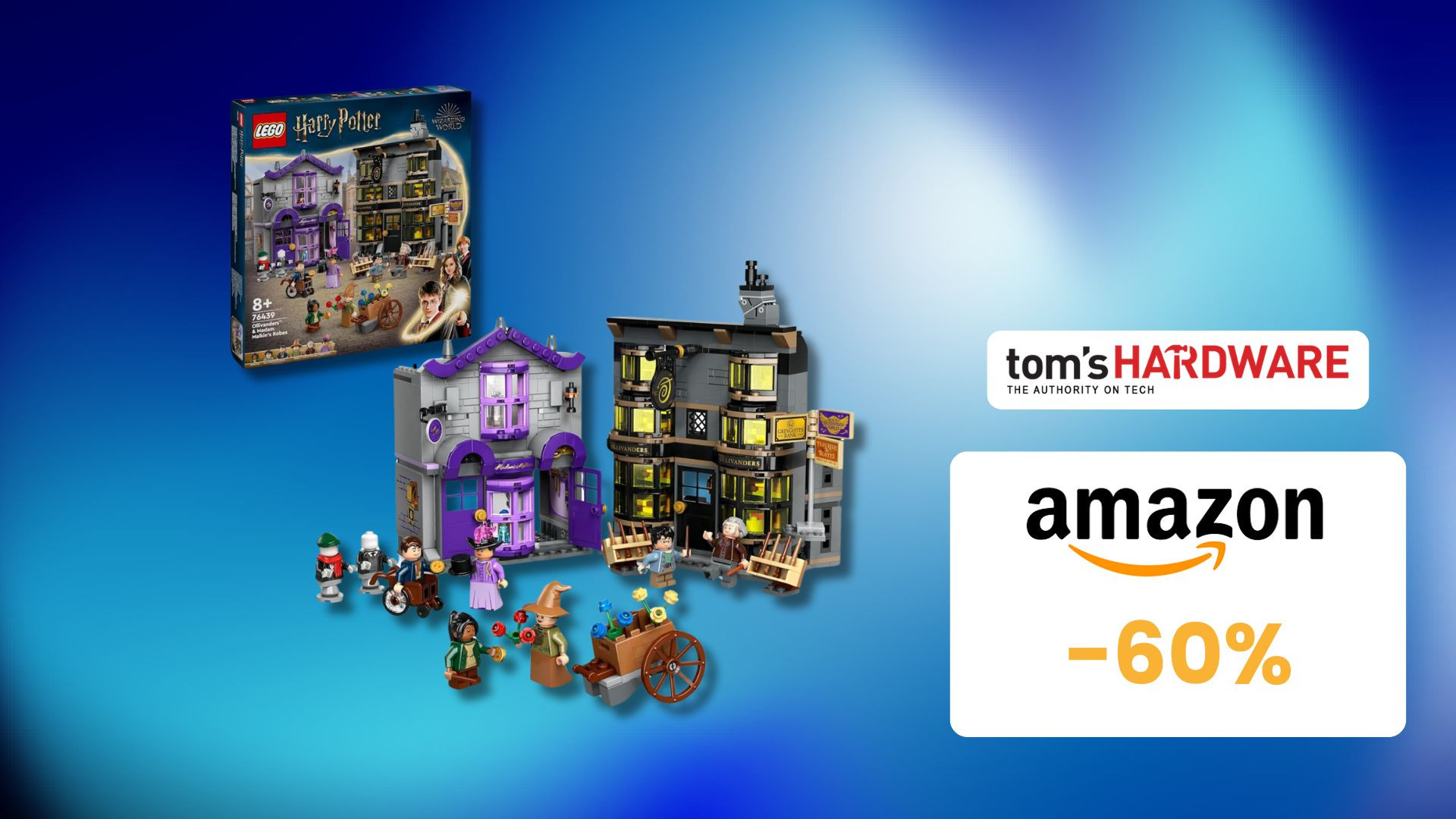 Vivi la magia con LEGO Harry Potter Olivander e Madama McClan: soli 75 ...