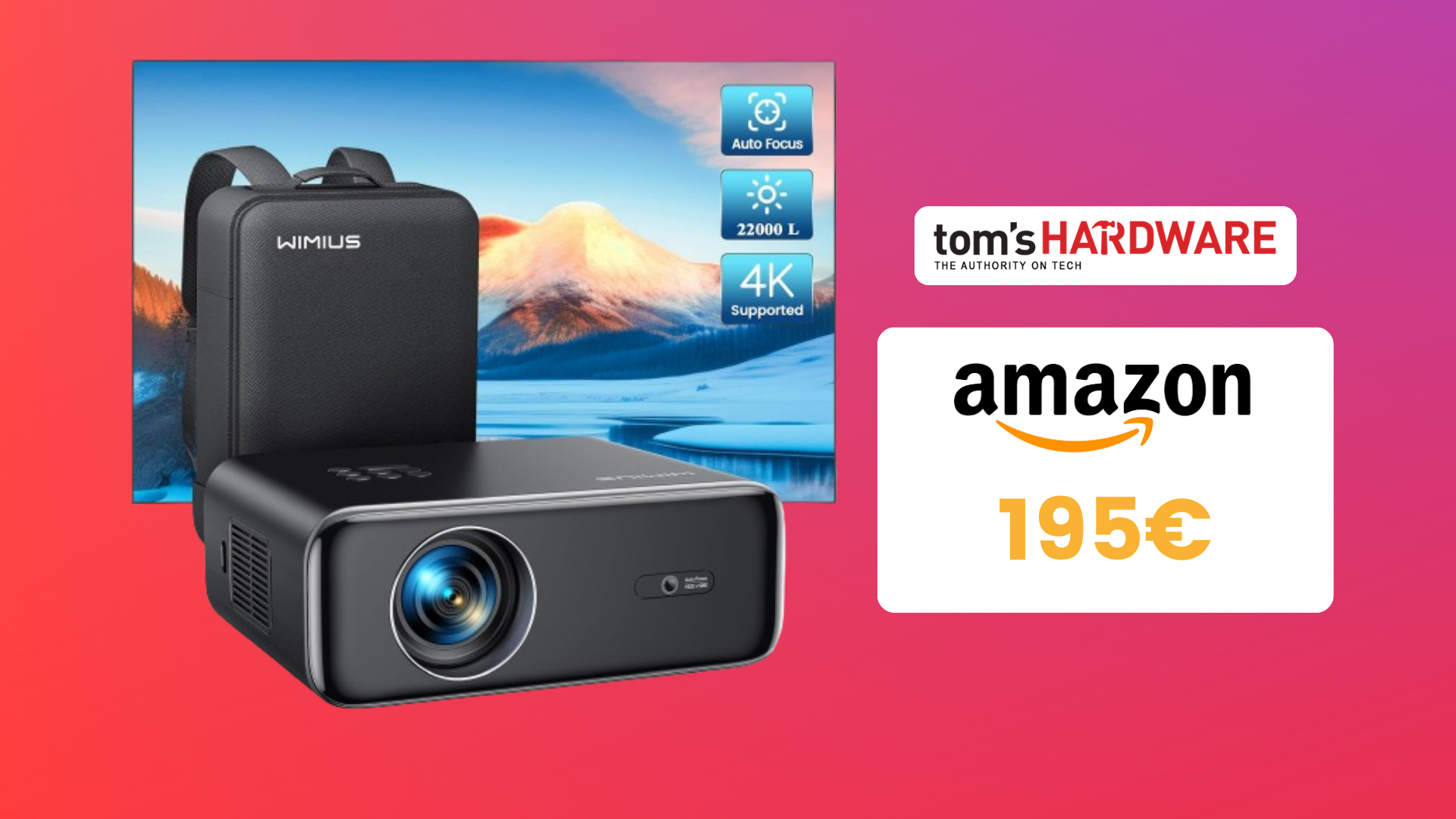 DOPPIO SCONTO per questo proiettore 4K! Risparmio ASSICURATO e qualità ...