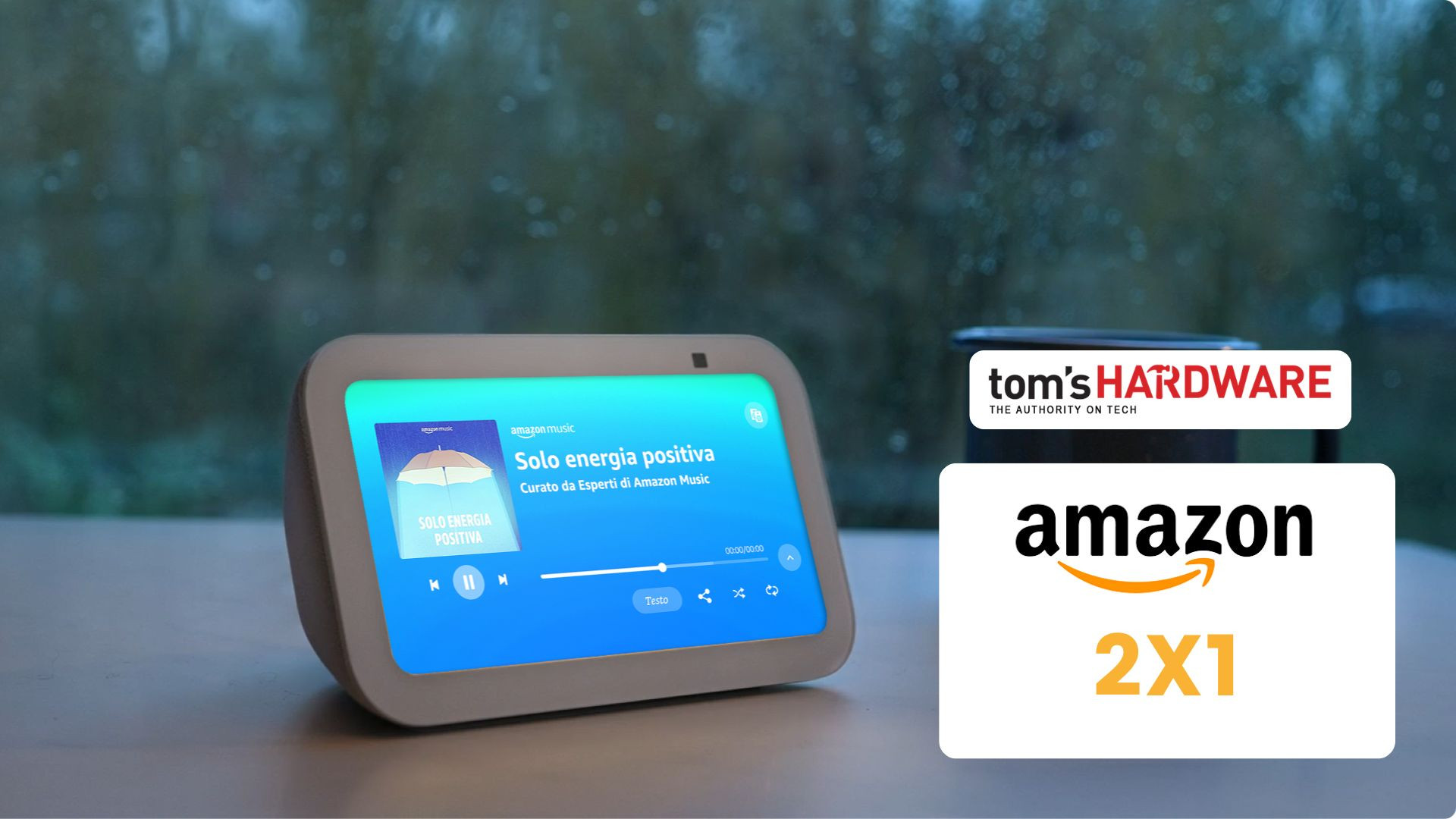 Offerta anticipata Prime Day: 2 Echo Show 5 quasi al prezzo di uno ma ...