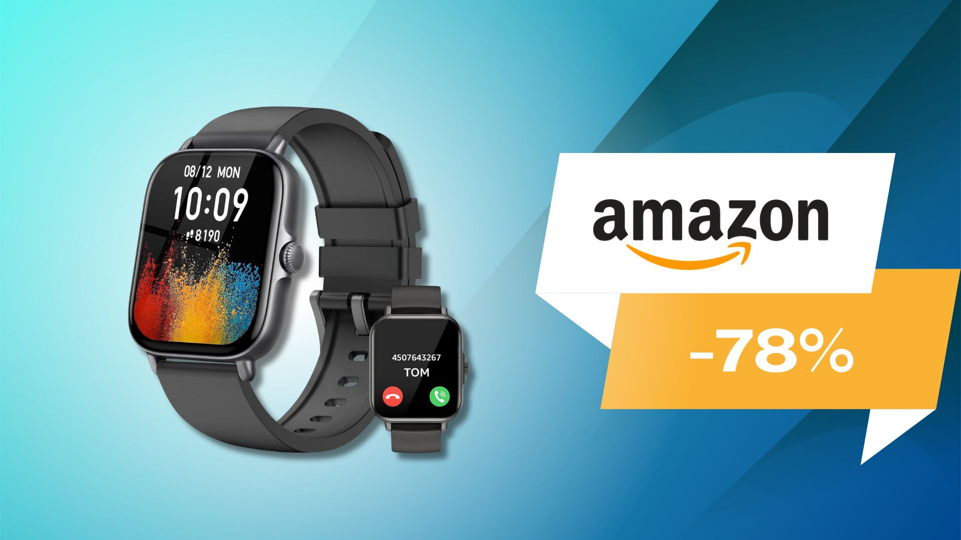 Smartwatch ASWEE solo oggi in sconto del 78%! Un'occasione UNICA! - Tom ...