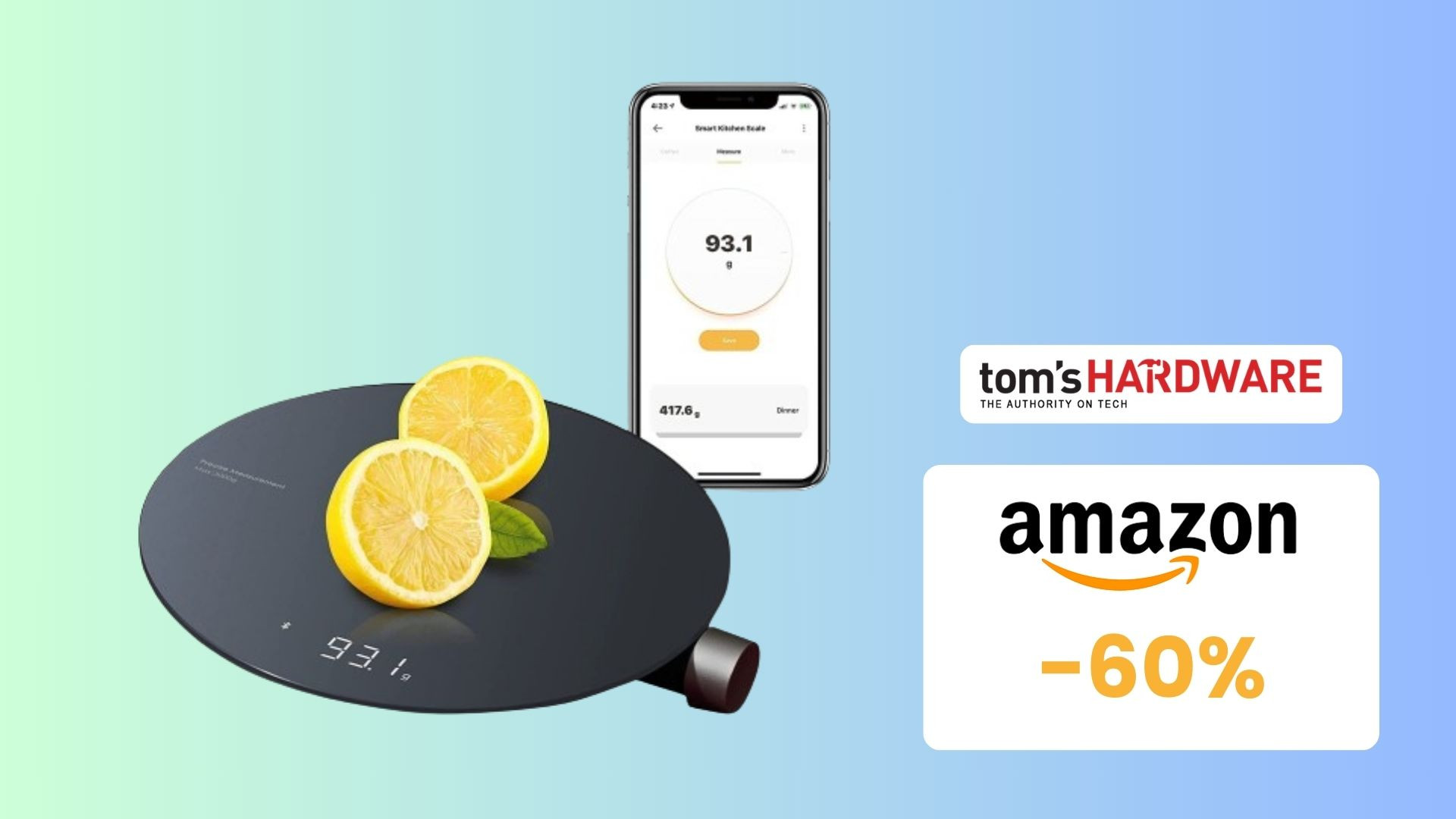 La bilancia da cucina che fa la differenza! Scopri di più e ottieni il 60% di sconto - Tom's ...