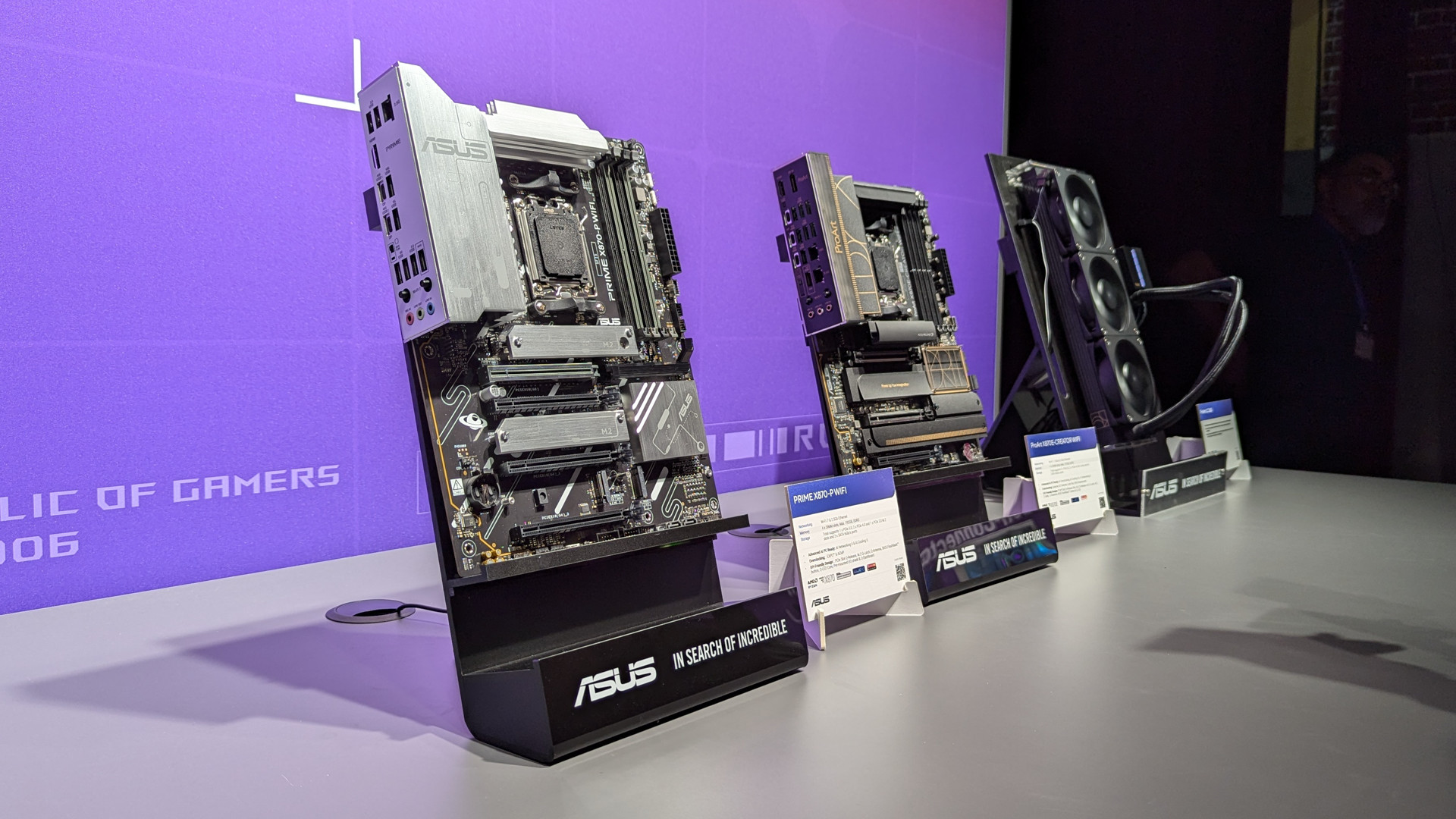ASUS ROG alla Gamescom con nuove schede madri X870 e una valanga di ...