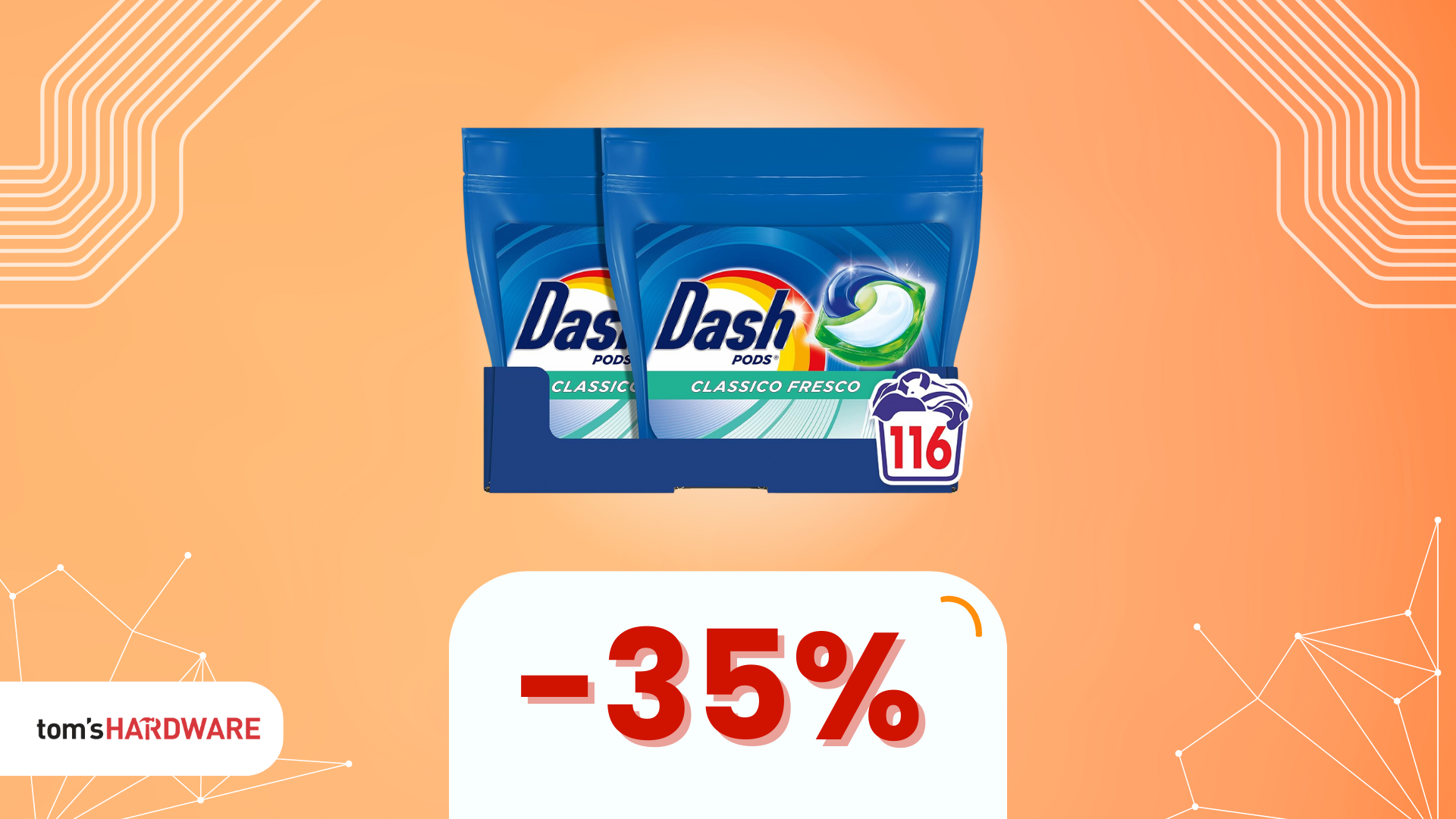 Dash Pods in capsule a solo 30€! - Tom's Hardware