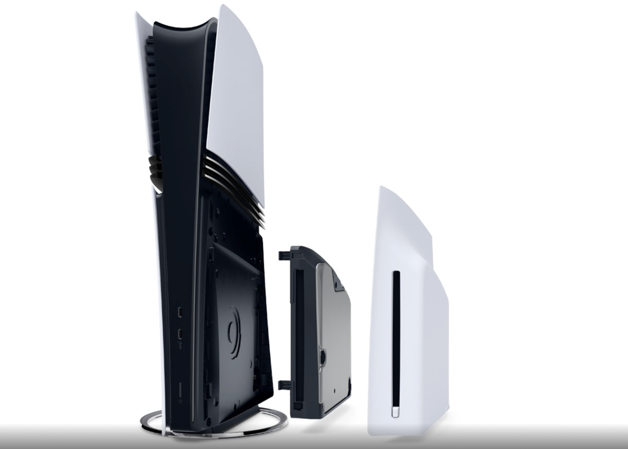 Volete una PS5 Pro con lettore disco e stand verticale? Dovrete ...