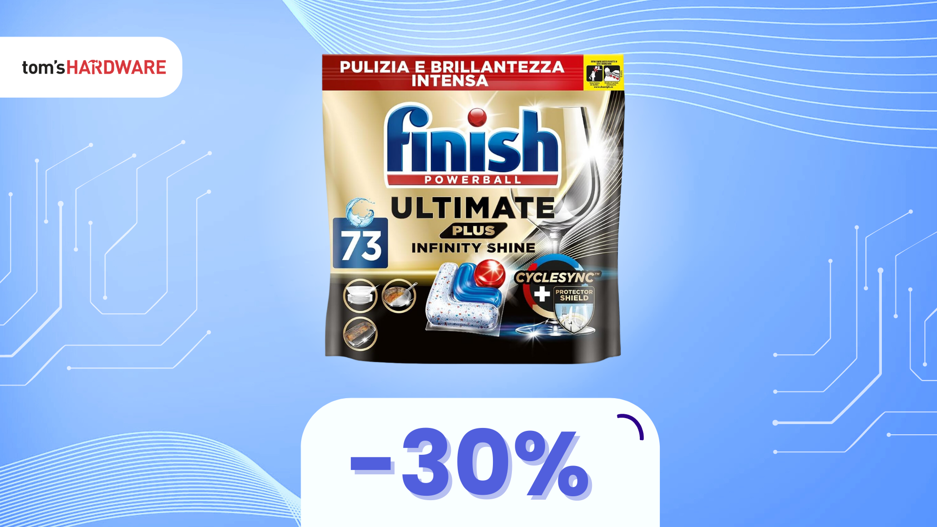 Finish Ultimate PLUS Infinity Shine: Risparmio del 30% solo su Amazon ...