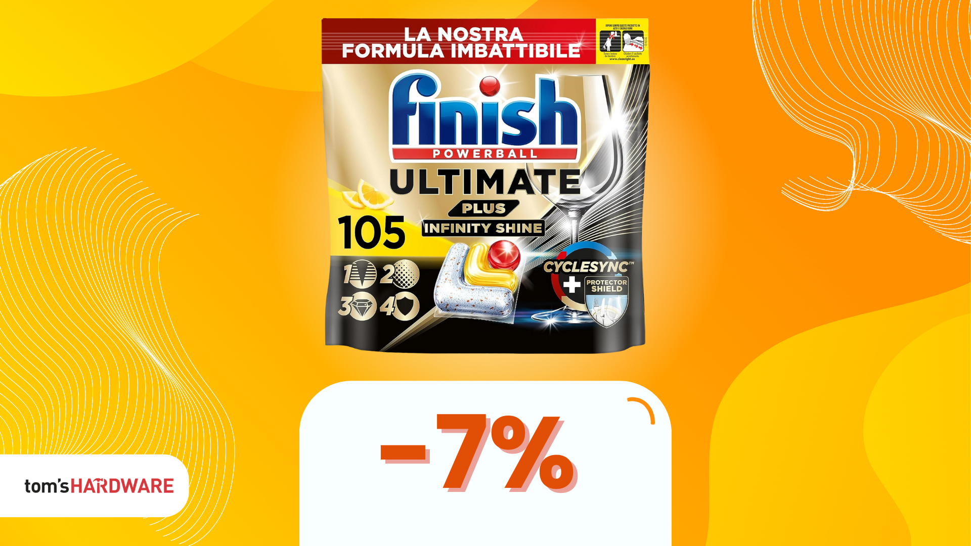 Finish Ultimate PLUS Infinity Shine a solo 25€! - Tom's Hardware