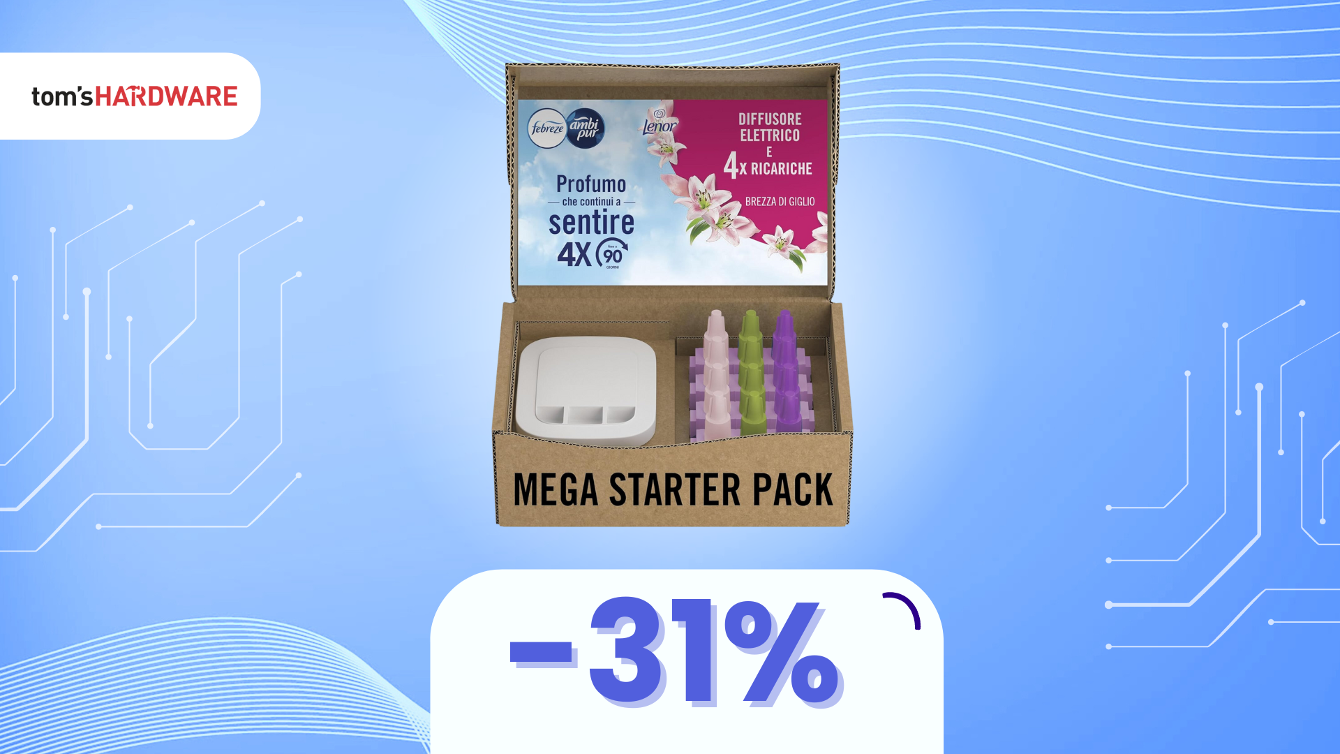 Casa profumata come in un sogno? Solo Ambi Pur 3Volution Starter Kit a ...