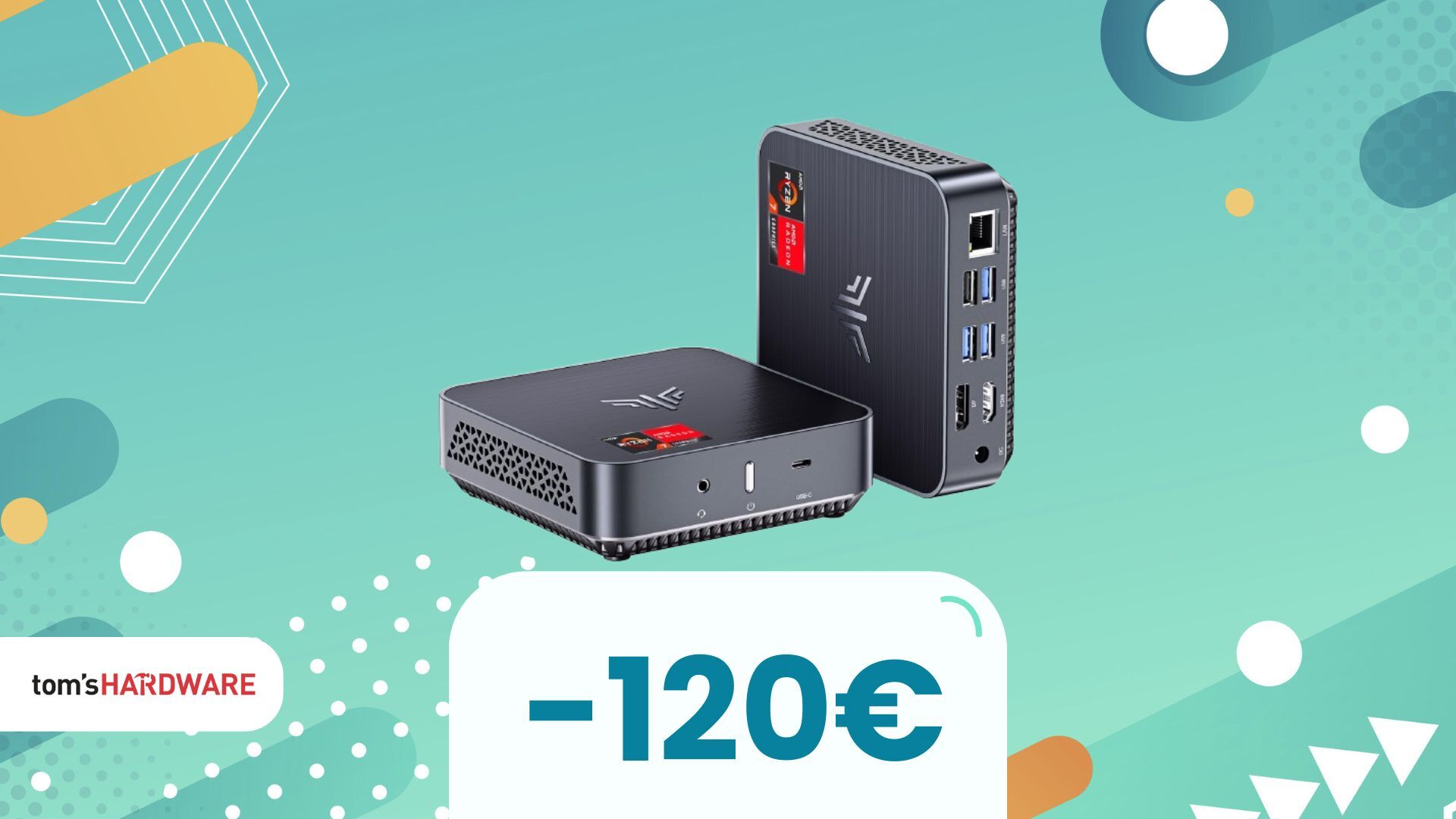 Mini PC con Ryzen 7: buone prestazioni GPU e, grazie al coupon, lo ...