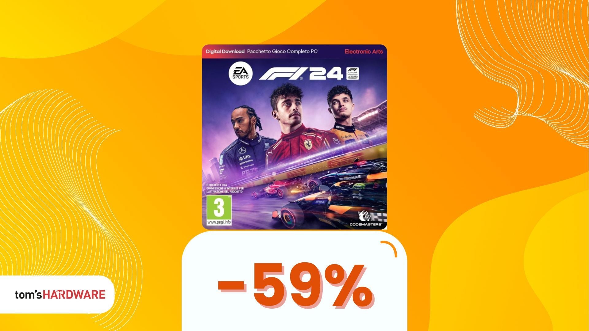 Mettiti al volante con F1 24! Acquista il codice per Origin su Amazon a ...