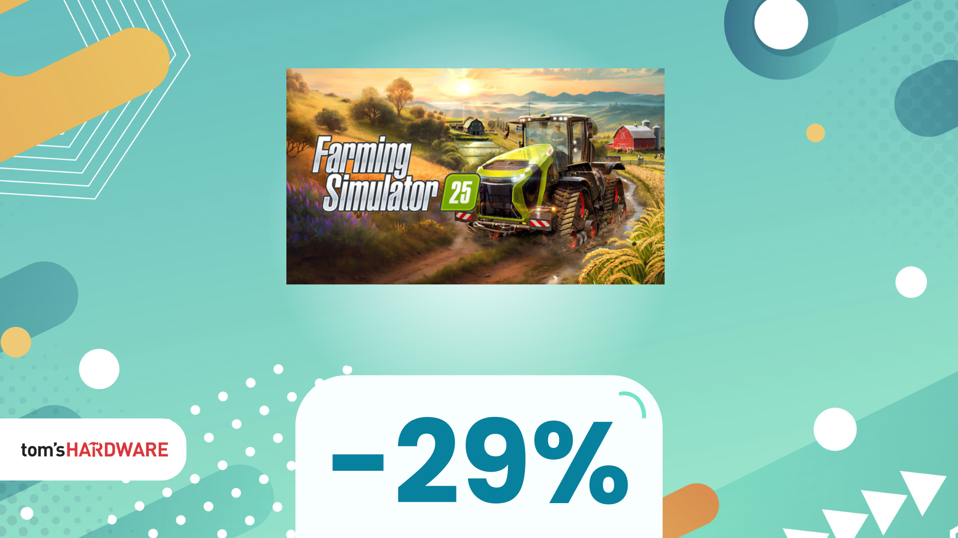Diventa il re del trattore con Farming Simulator 25, oggi IN SCONTO ...
