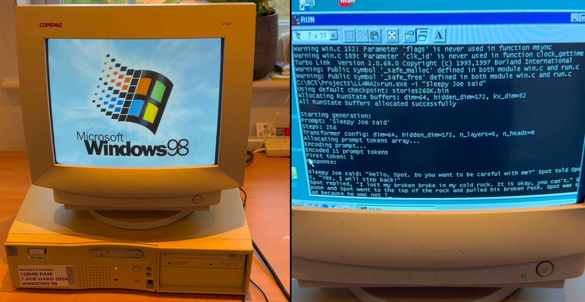 Questo modello IA gira su Windows 98 e Pentium II - Tom's Hardware