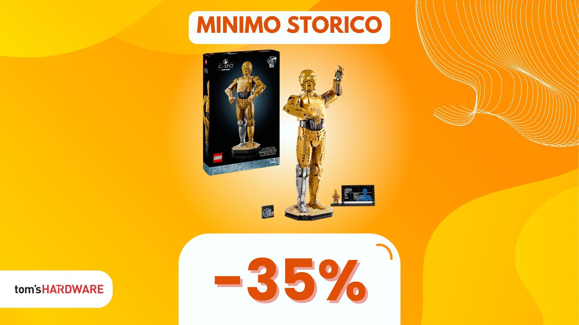 Il droide C-3PO LEGO è CROLLATO di prezzo, risparmia subito il 35% ...