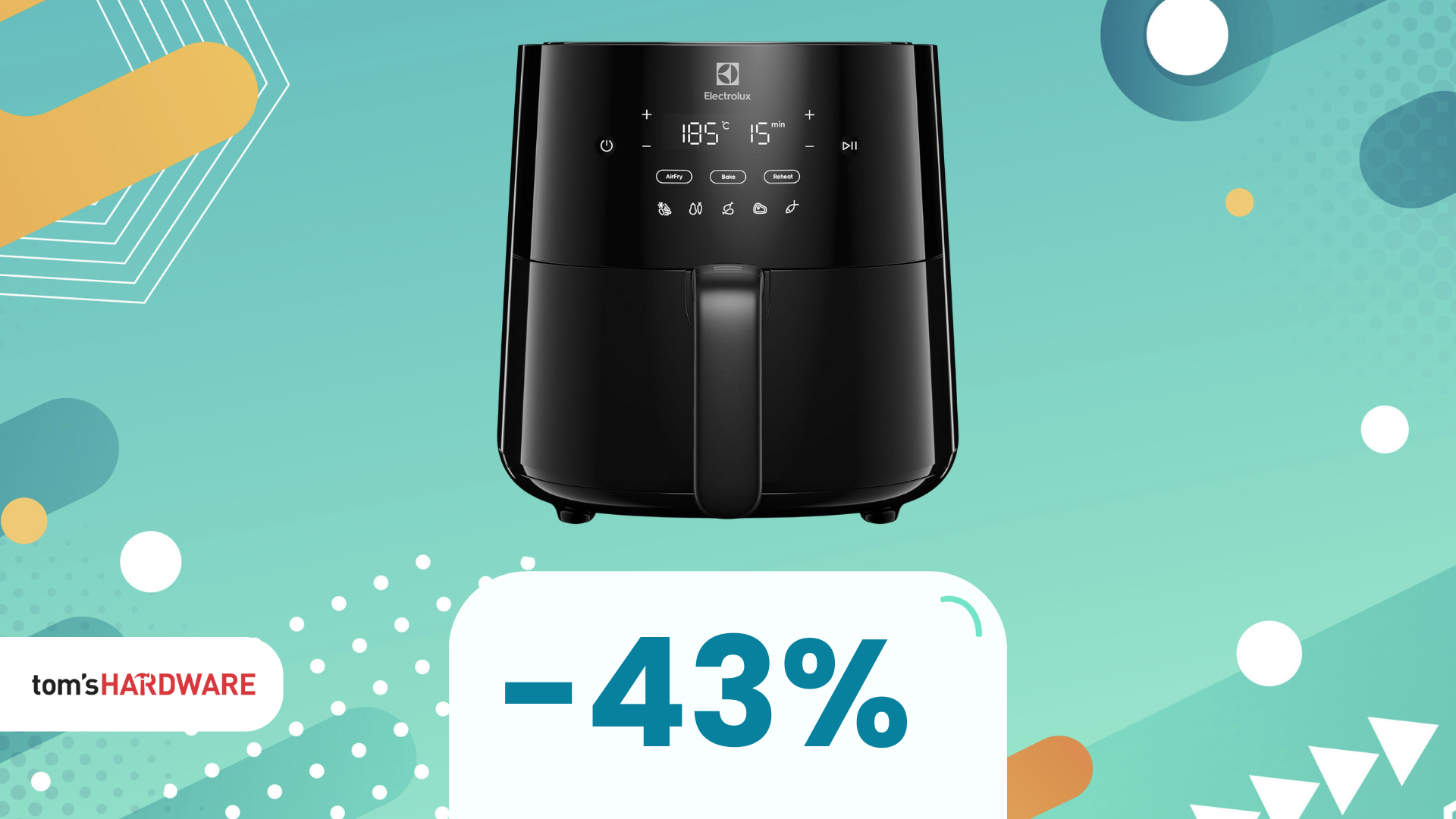 Mangiare sano è facile, veloce e conveniente con la friggitrice ad aria Electrolux EAF3B a META ...