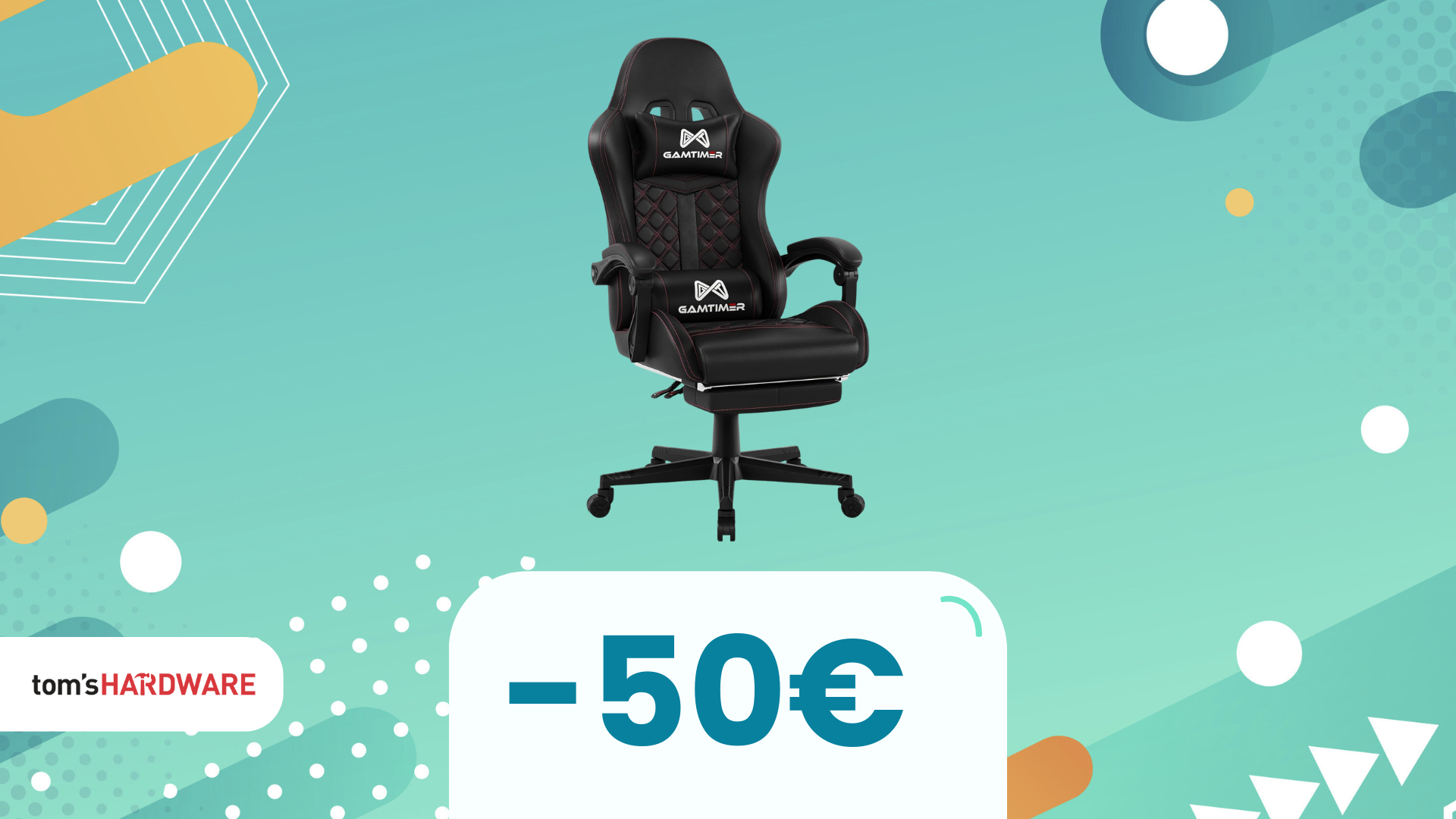 Super comodo anche mentre giochi: sedia da gaming Gamtimer a soli 130 ...