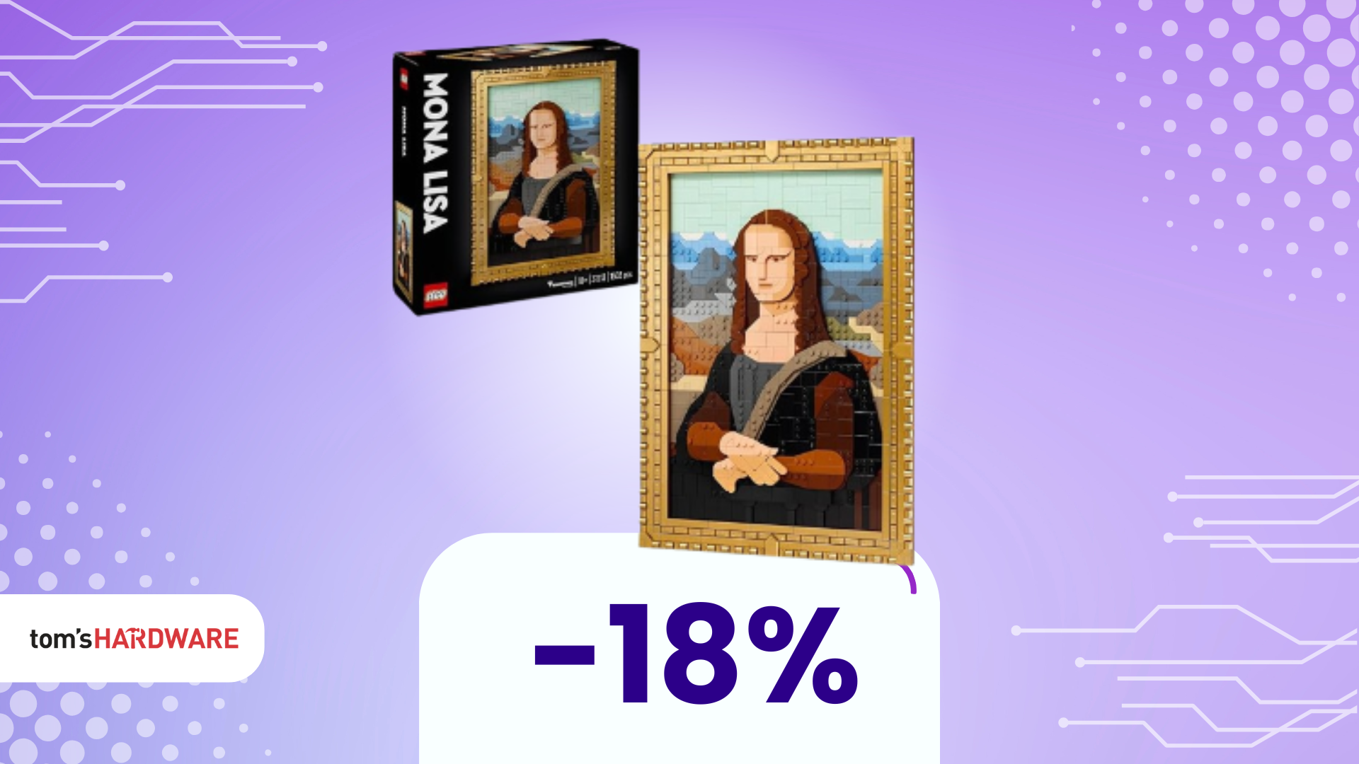 Gioconda LEGO a 82€: scoprite il capolavoro di Leonardo in mattoncini ...
