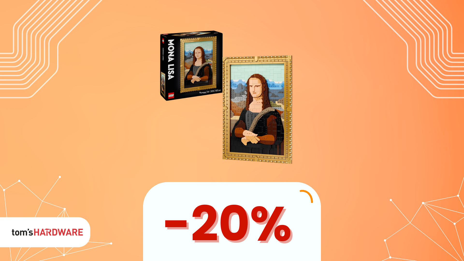 Regalo di San Valentino perfetto? LEGO Art Gioconda a un prezzo SHOCK ...