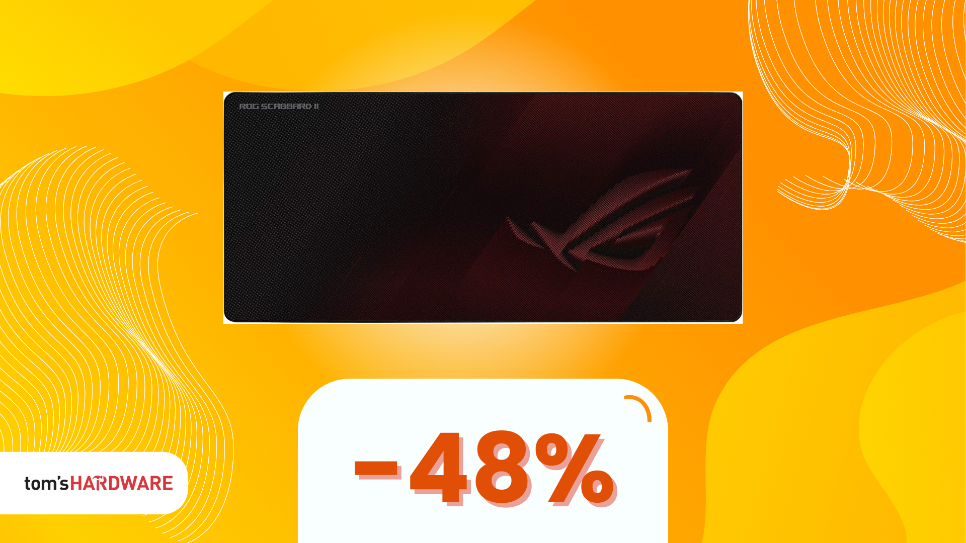 Tappetino XL ASUS ROG Scabbard II a metà prezzo! (-48%) - Tom's Hardware