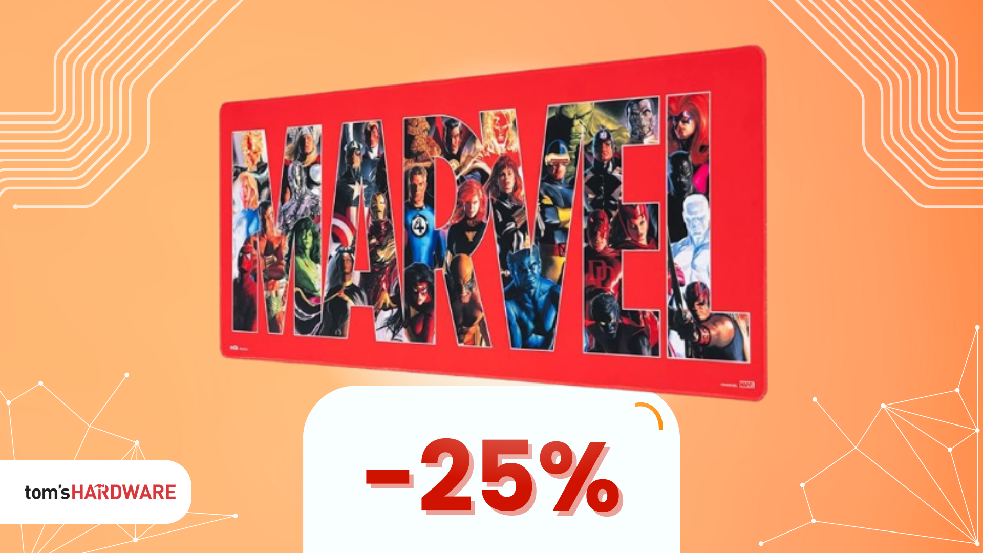 Tappetino da gaming Marvel a SOLO 15€ e il mouse diventa un supereroe! - Tom's Hardware