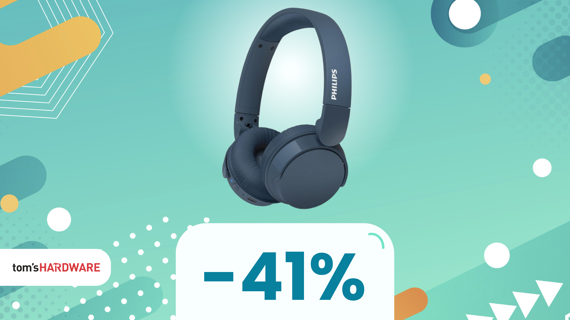 Cuffie wireless Philips in SUPER OFFERTA: bassi potenti e ricarica ...