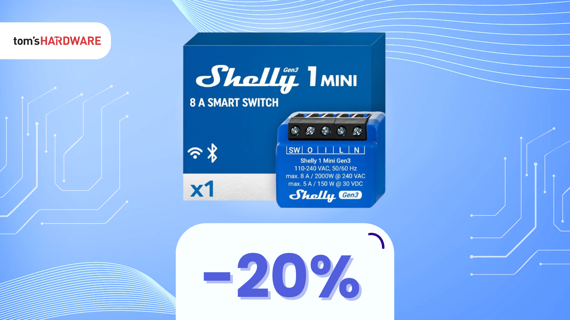 Trasforma la tua casa con Shelly 1 Mini Gen3: l'innovativo relè ...