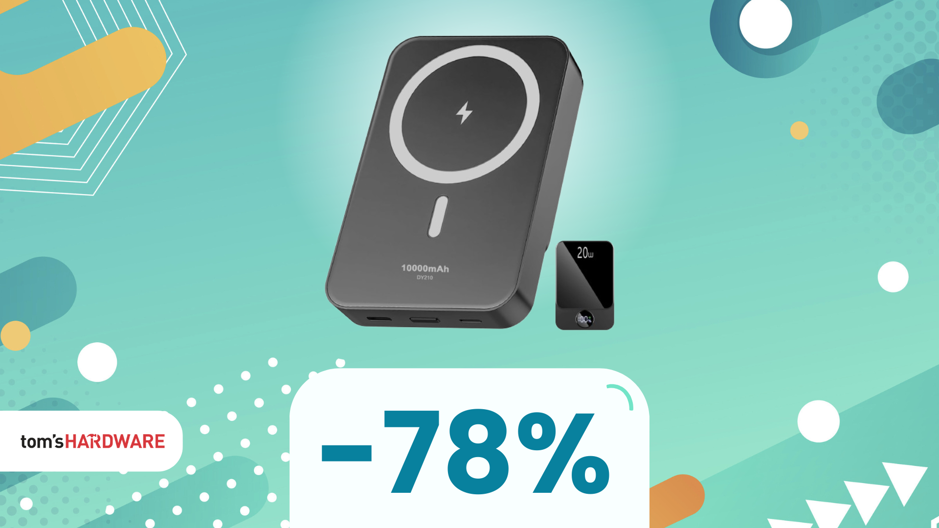 Non restare mai senza batteria grazie a questa power bank con MagSafe ...