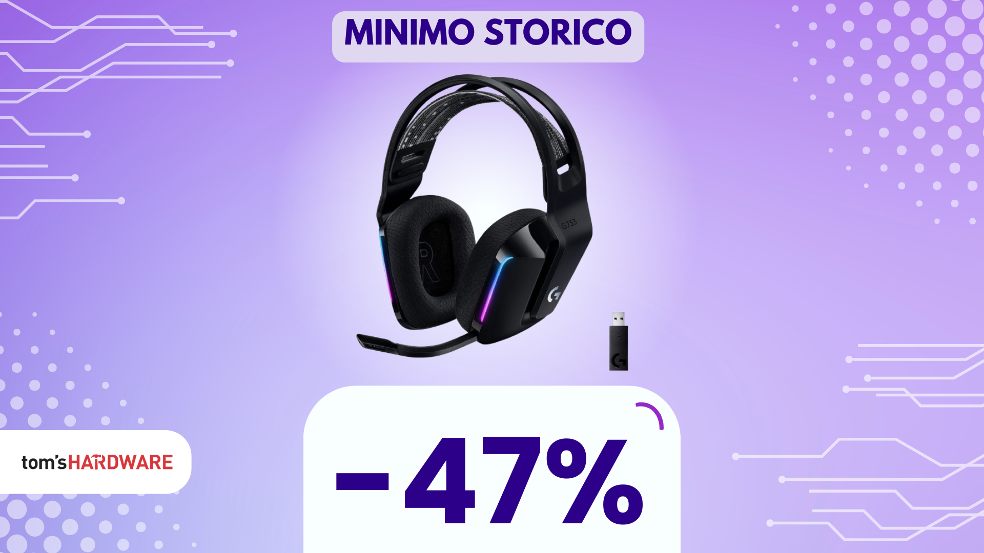 Logitech G G733 LIGHTSPEED: cuffie gaming TOP ora a META' PREZZO! - Tom ...