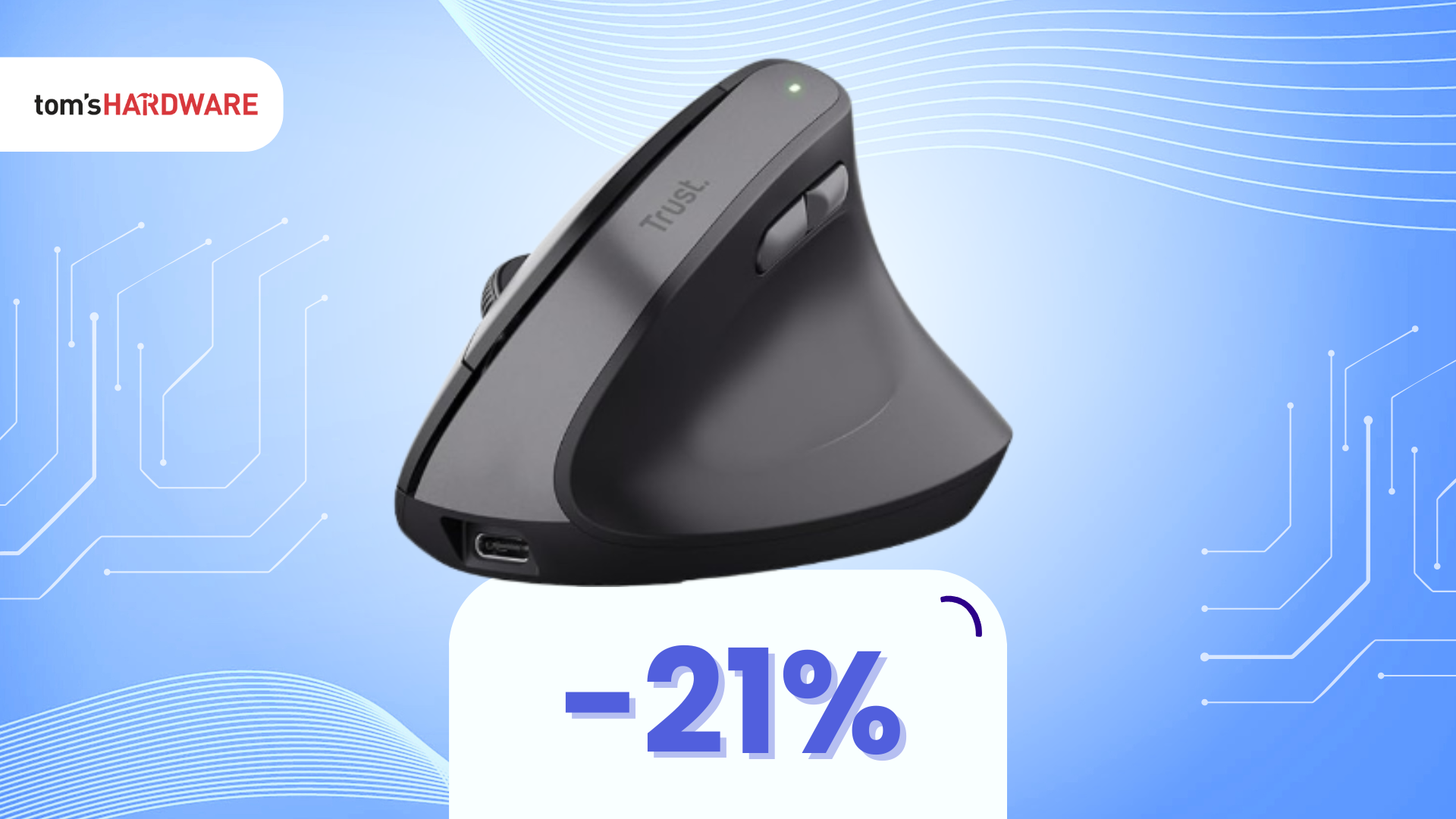 Il mouse verticale Trust rispetta la tua mano a soli 22€! - Tom's Hardware