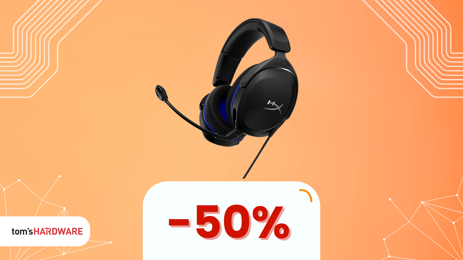 HyperX Cloud Stinger II Core, CHE PREZZO! Su Amazon risparmi il 50% ...
