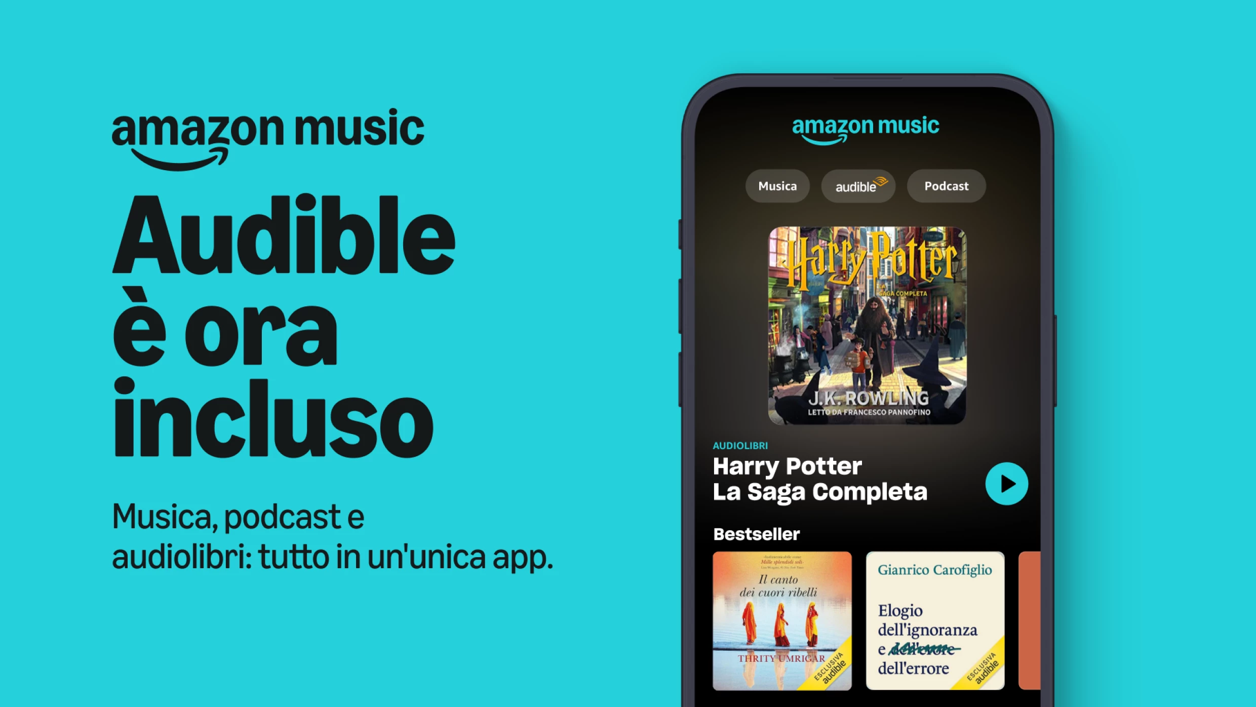 Amazon Music Unlimited + Audible in SUPER PROMO: musica e libri GRATIS ...