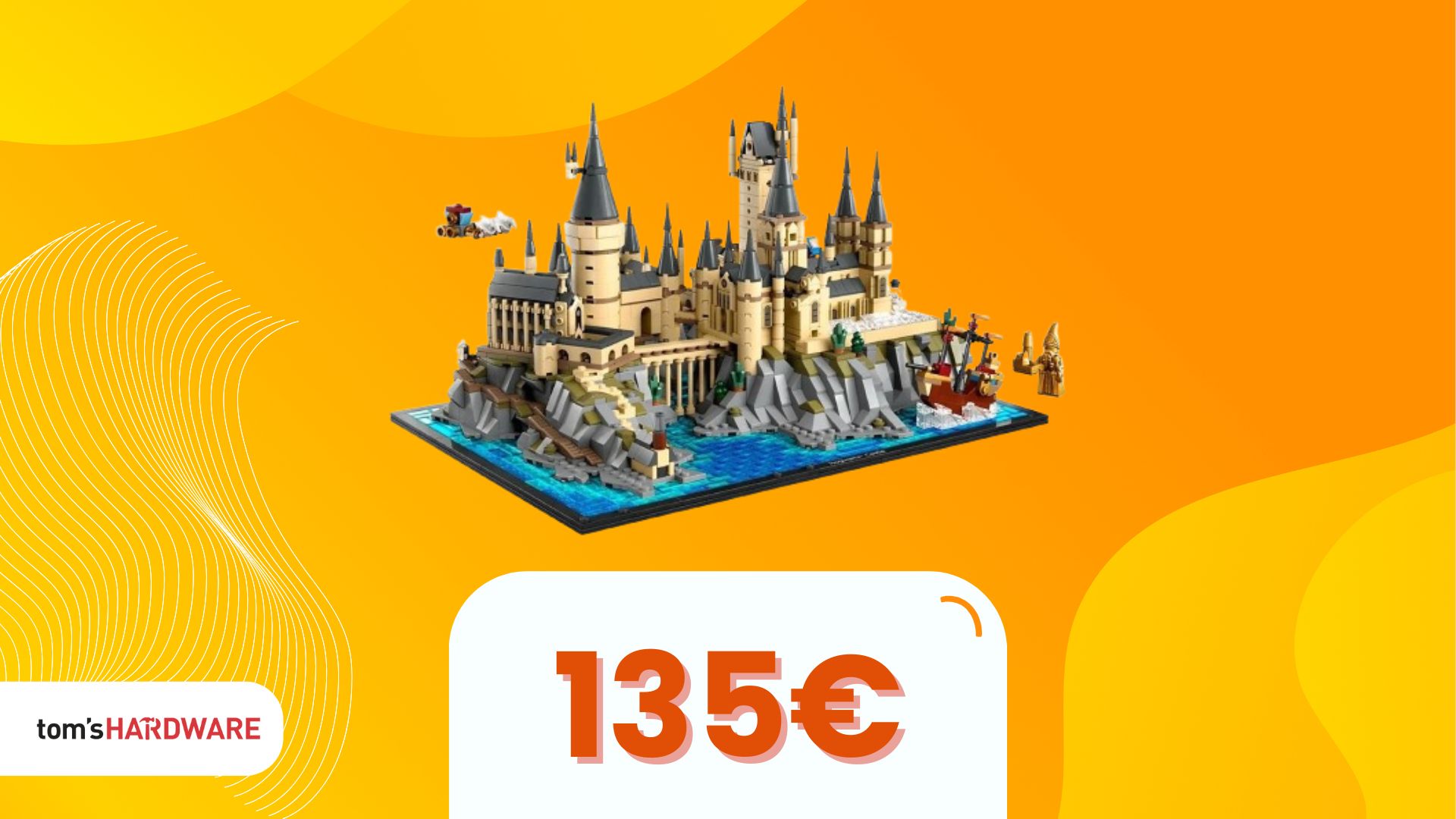 Dettagli che incantano: il castello di Hogwarts LEGO conviene ai MW ...