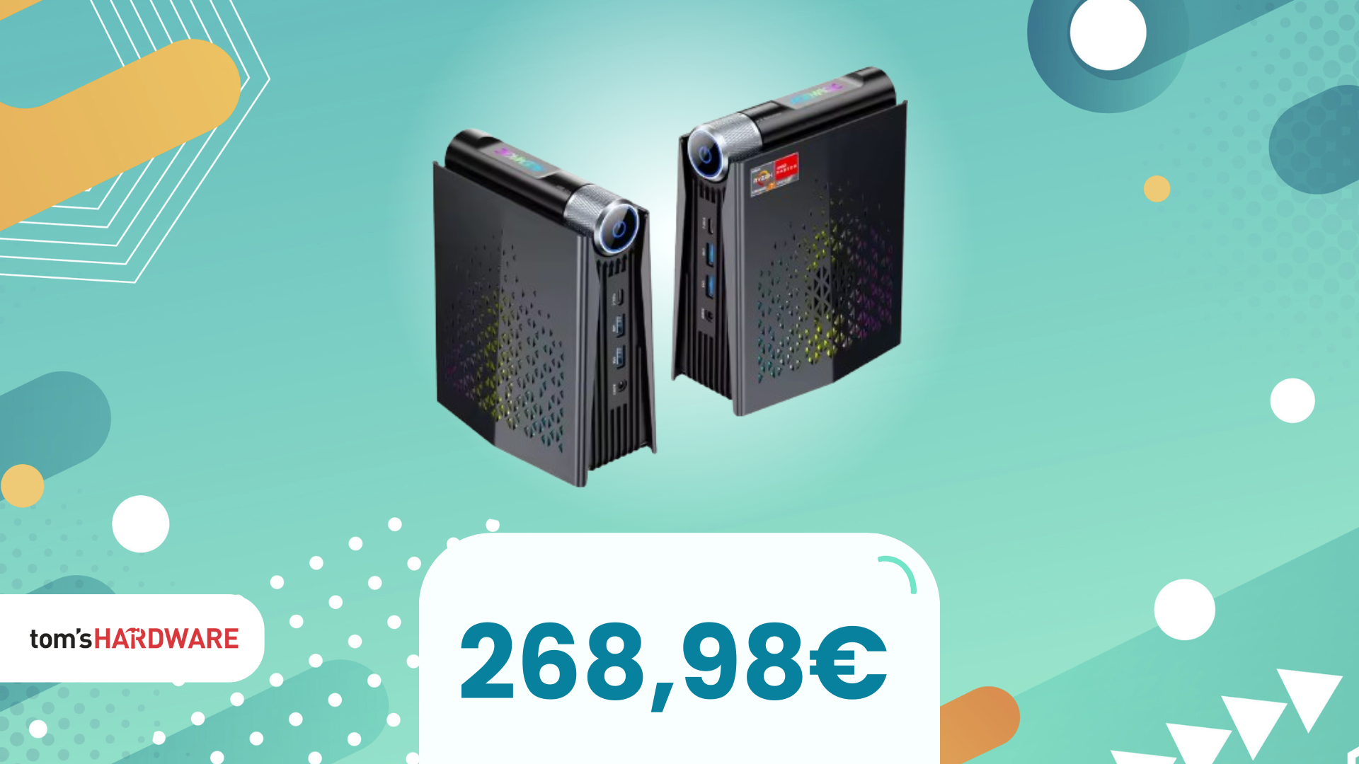 AceMagic S3A a SOLI 268€: il mini PC Ryzen 7 che non puoi perdere! - Tom's Hardware