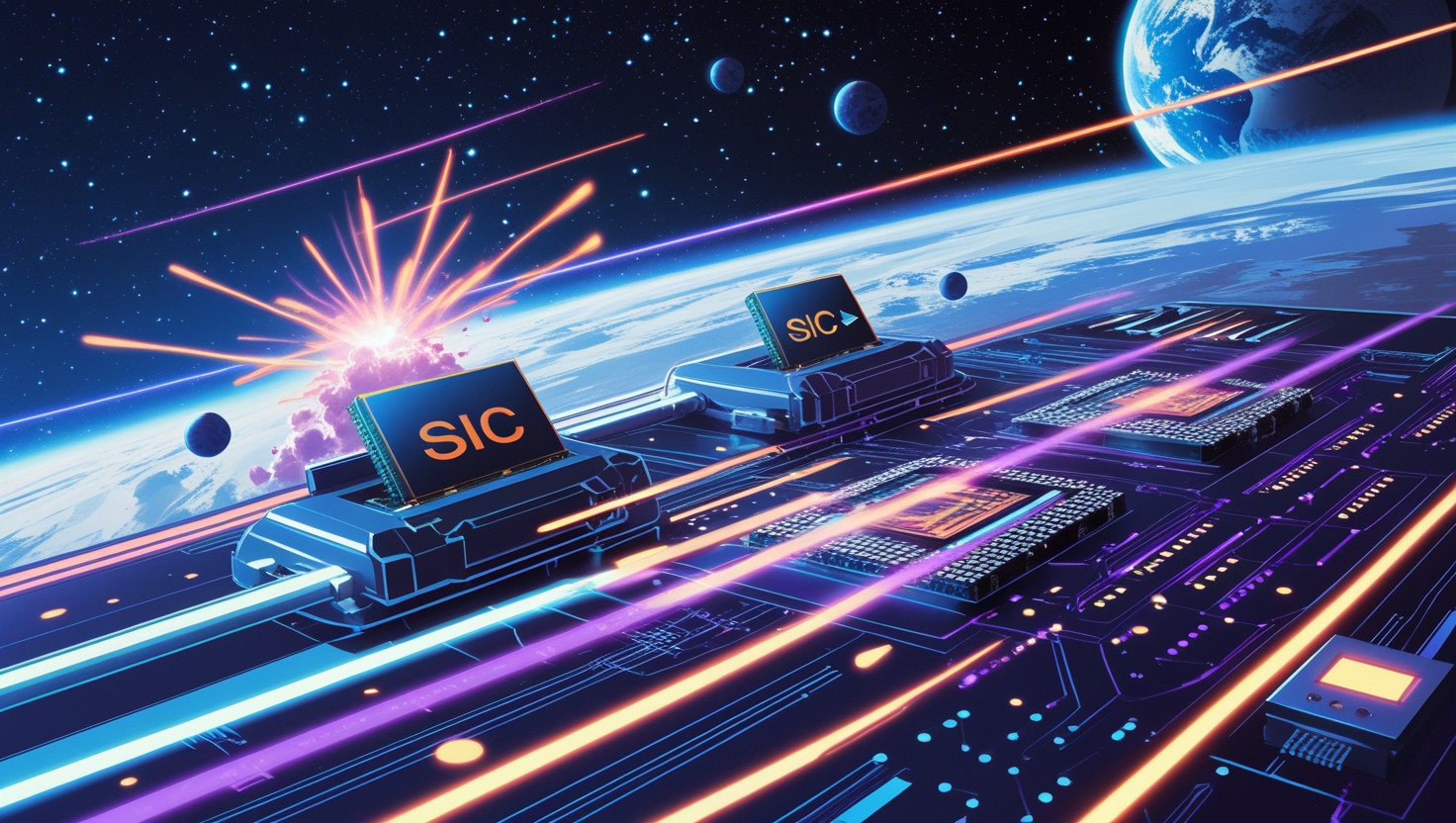 Chip SiC: resistono alle radiazioni spaziali? - Tom's Hardware