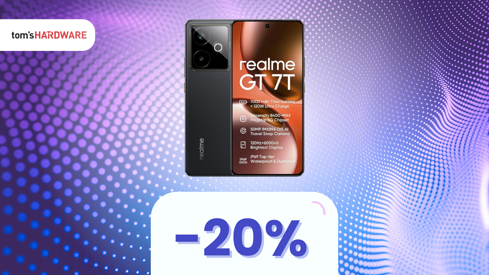 OFFERTA LAMPO: realme GT 7T 5G al MINIMO STORICO! IMPERDIBILE! - Tom's Hardware