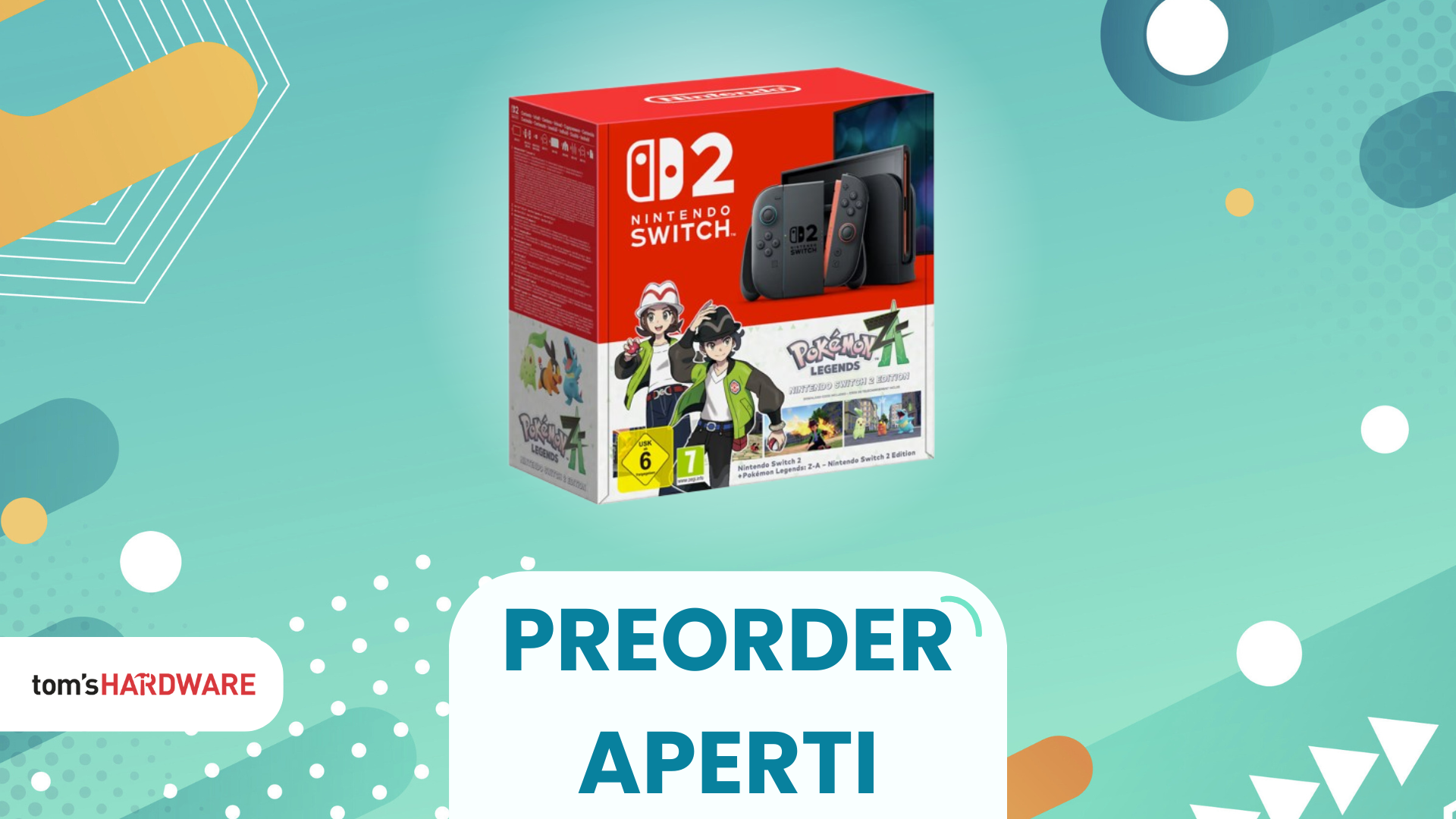 Nintendo Switch 2 + Leggende Pokémon: Z-A: PRENOTA il bundle su My ...