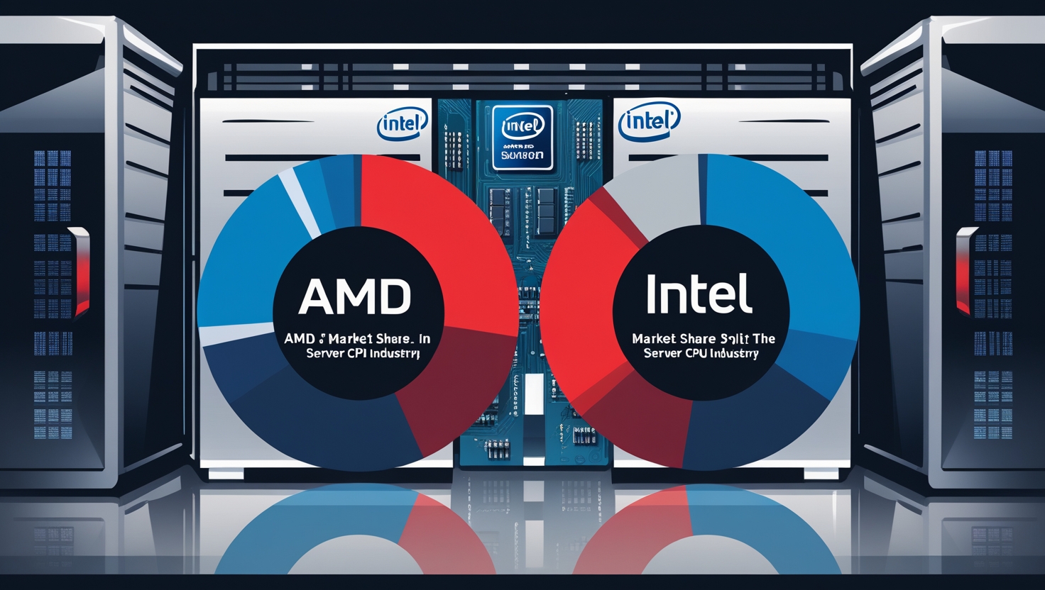 AMD minaccia Intel: raggiunto il 50% del mercato CPU server - Tom's ...