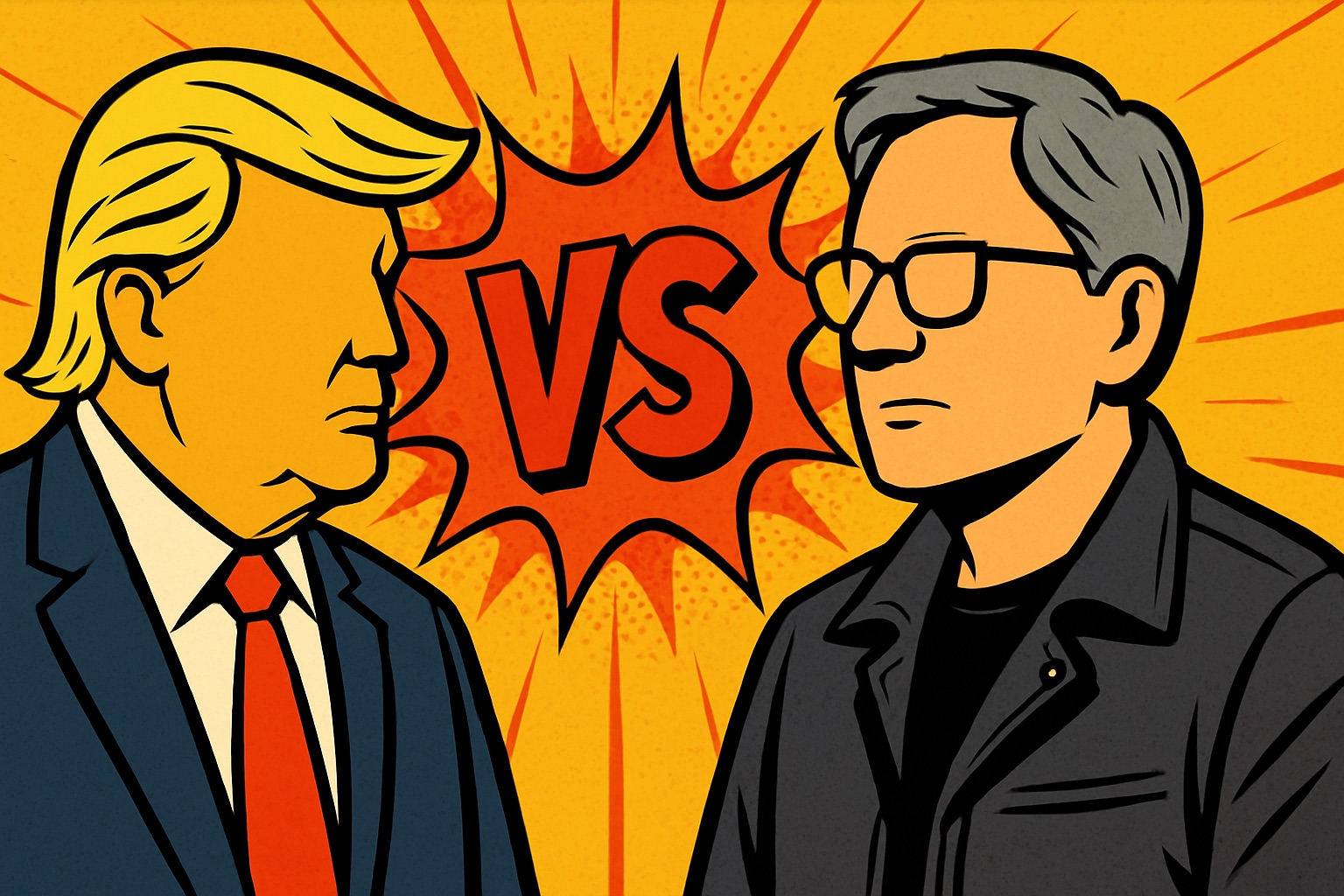 Trump contro NVIDIA: quando il Presidente scoprì il potere di Jensen ...