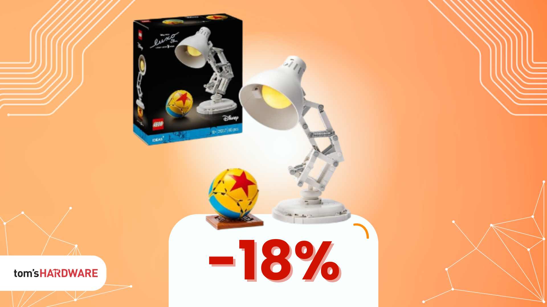 Luxo Jr. LEGO a 57€: l'iconica lampada Pixar è da collezione! - Tom's ...