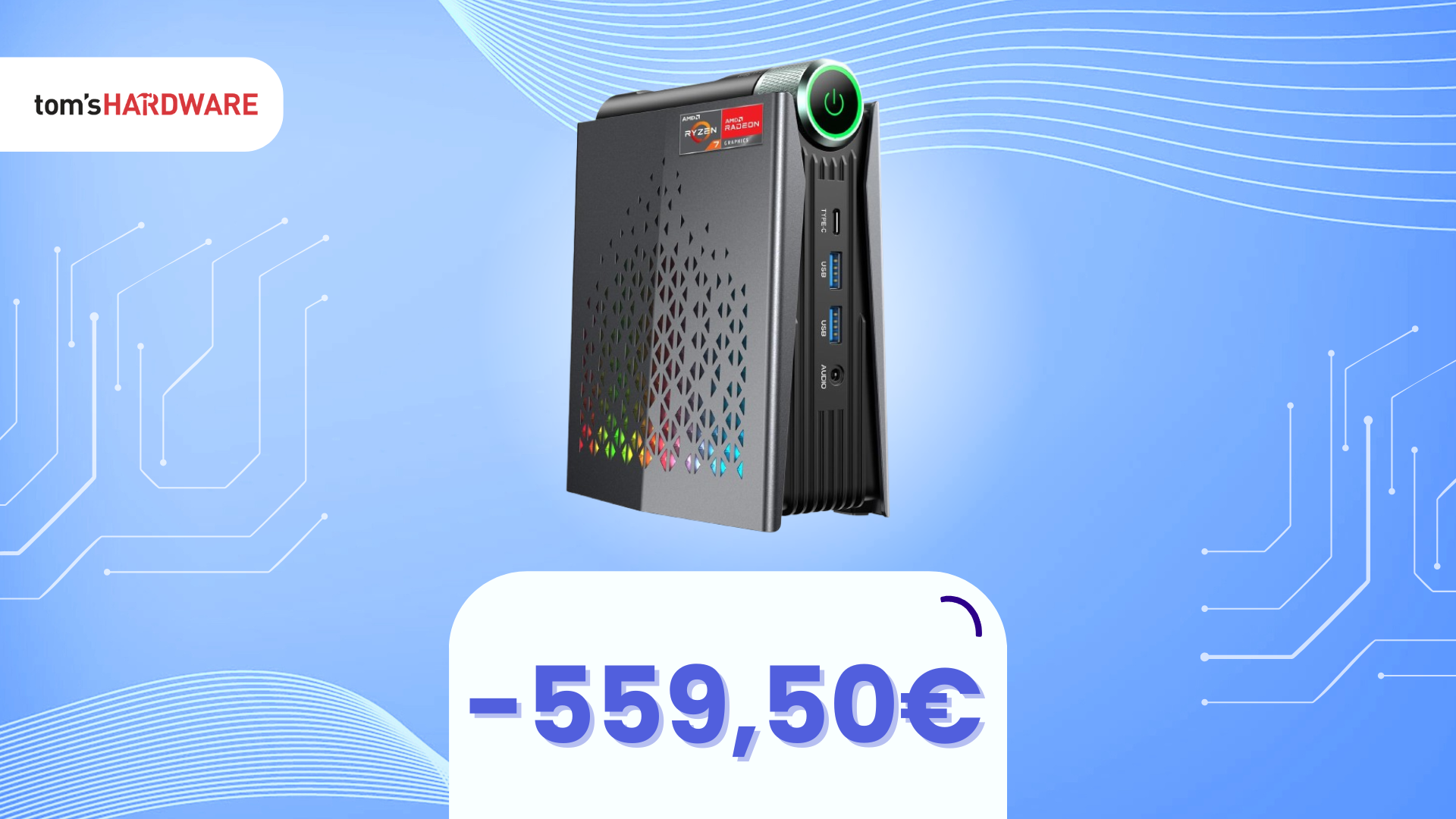 Questo potente mini PC con Ryzen 7 oggi è a META' PREZZO con questo ...