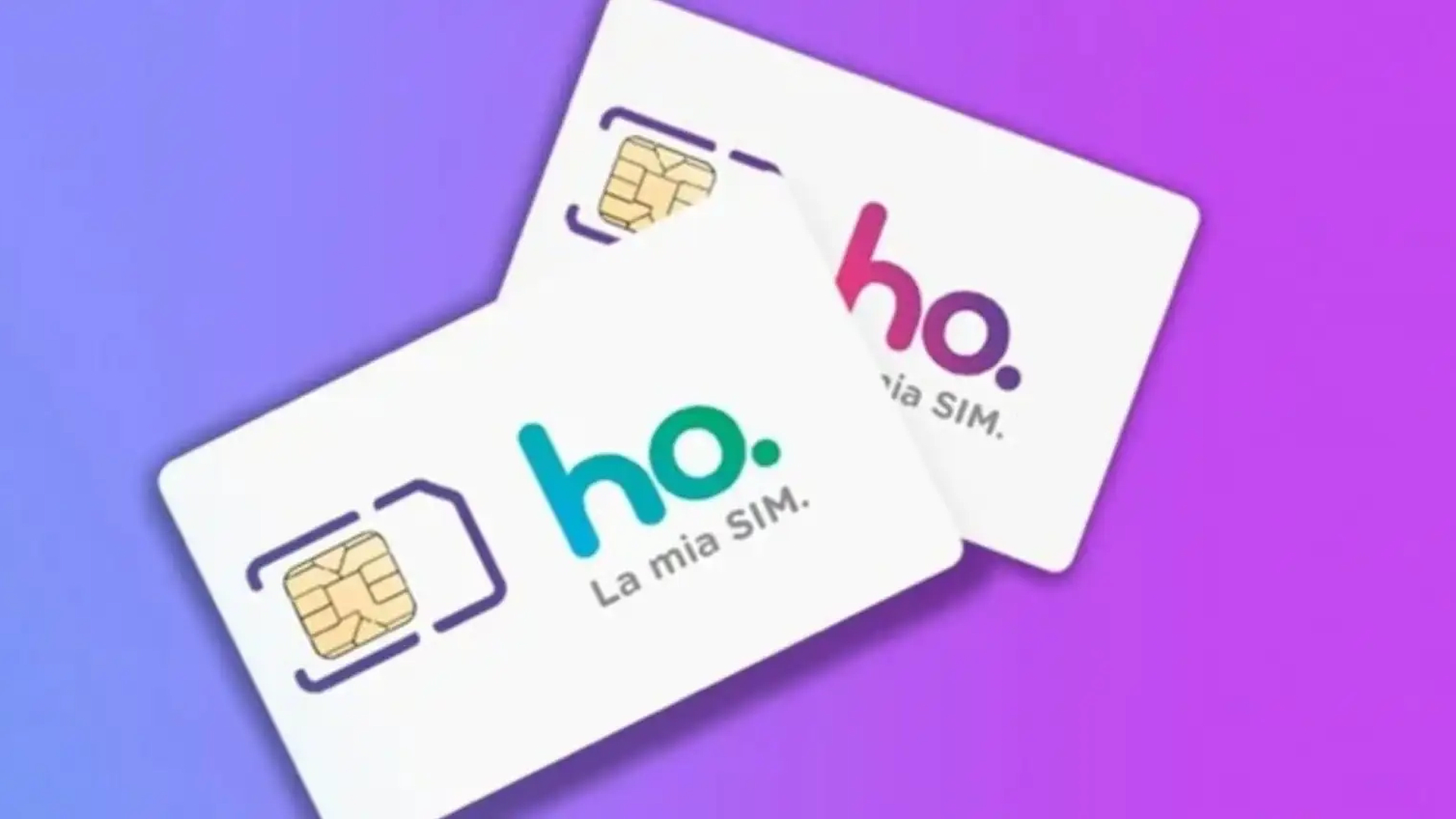 Più giga, meno costi: le nuove tariffe ho. Mobile ti sorprenderanno ...