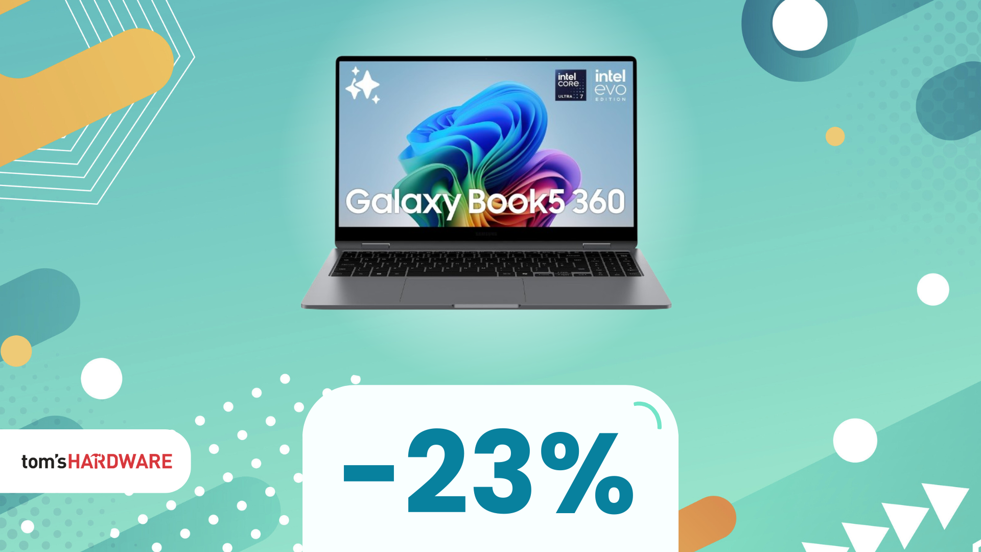 Galaxy Book5 360 in SCONTO FLASH: SOLO 1.099 €, il meglio del 2-in-1! - Tom's Hardware