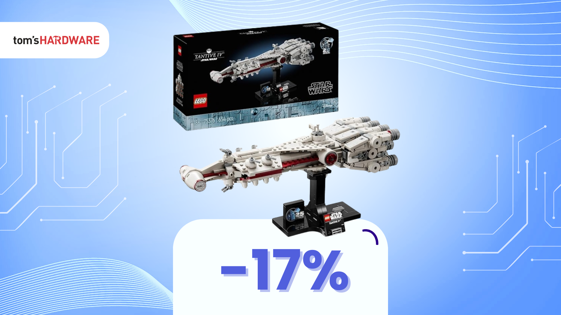 Tantive IV LEGO: l'iconico simbolo della Ribellione a soli 66€! - Tom's ...
