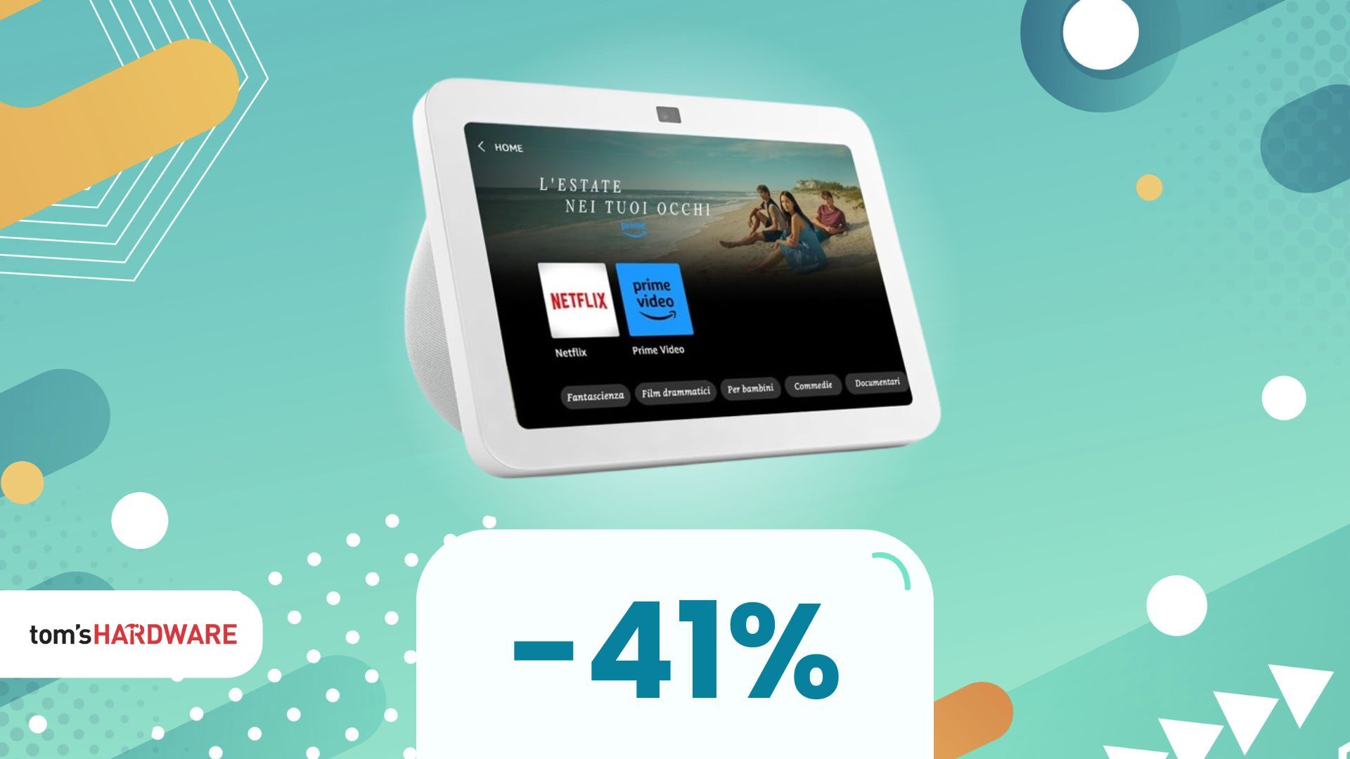 Echo Show 8 ancora a 99€ ma oggi è l'ultimo giorno, affrettati! - Tom's ...
