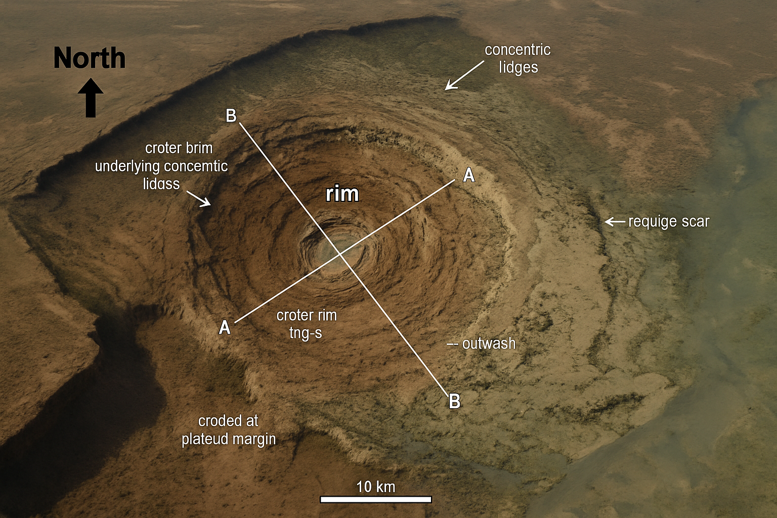 Immagini 3D svelano un cratere sepolto da 66 milioni di anni - Tom's ...